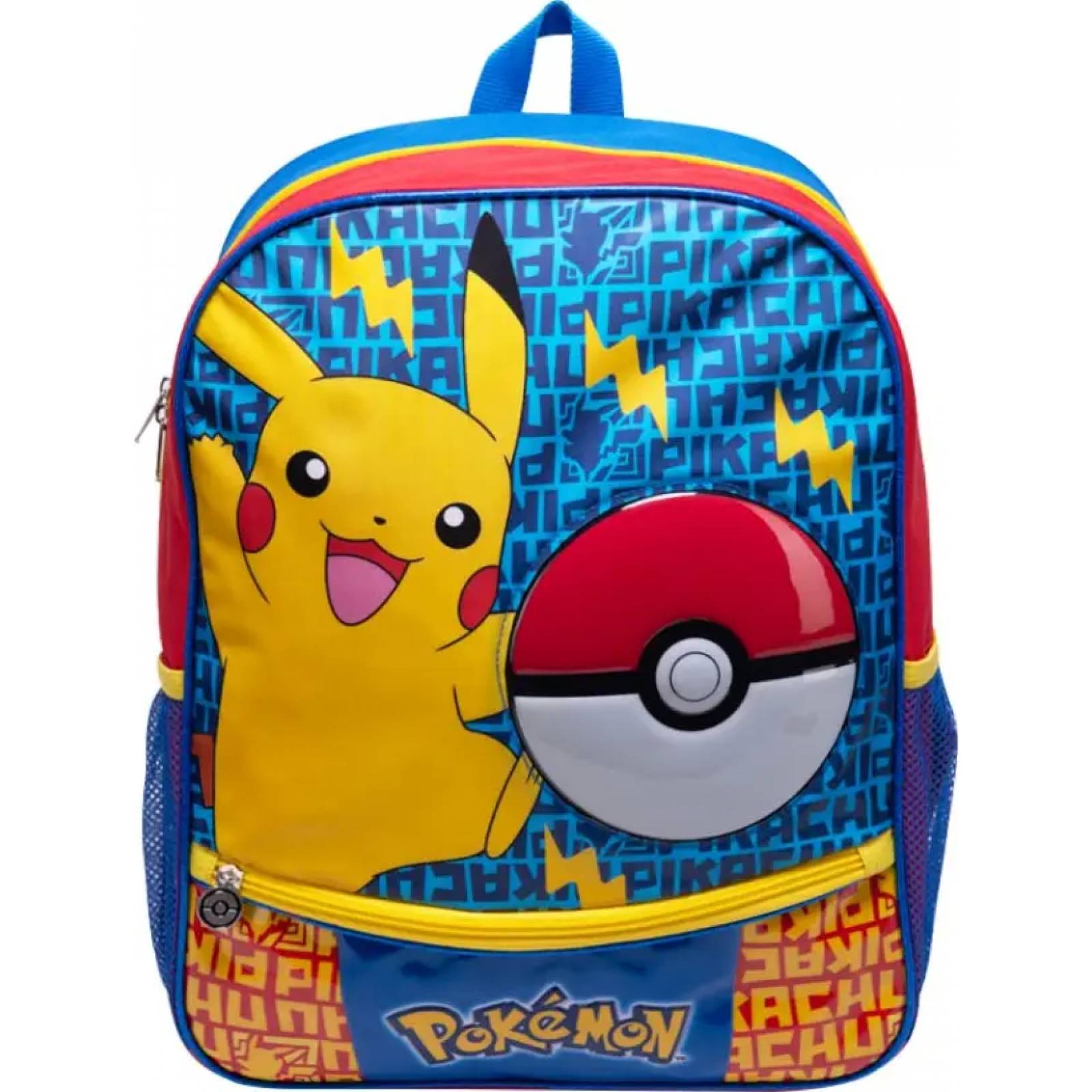 Backpack mochila/morral/maleta niño azul Pokemon modelo 0015