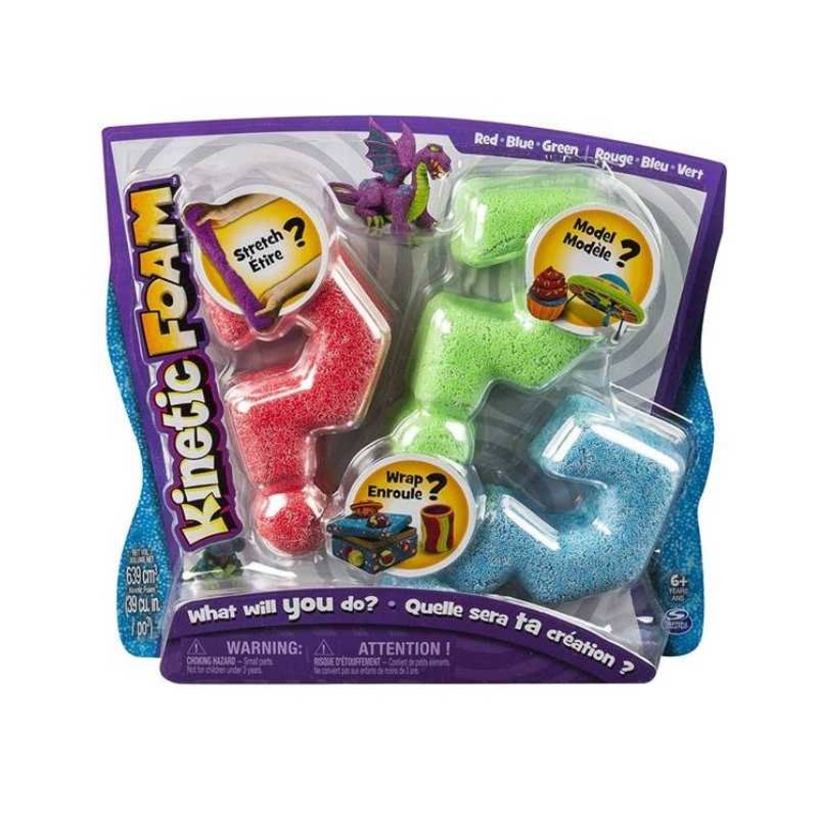 Kinetic Foam Espuma Cinética Spin Master.