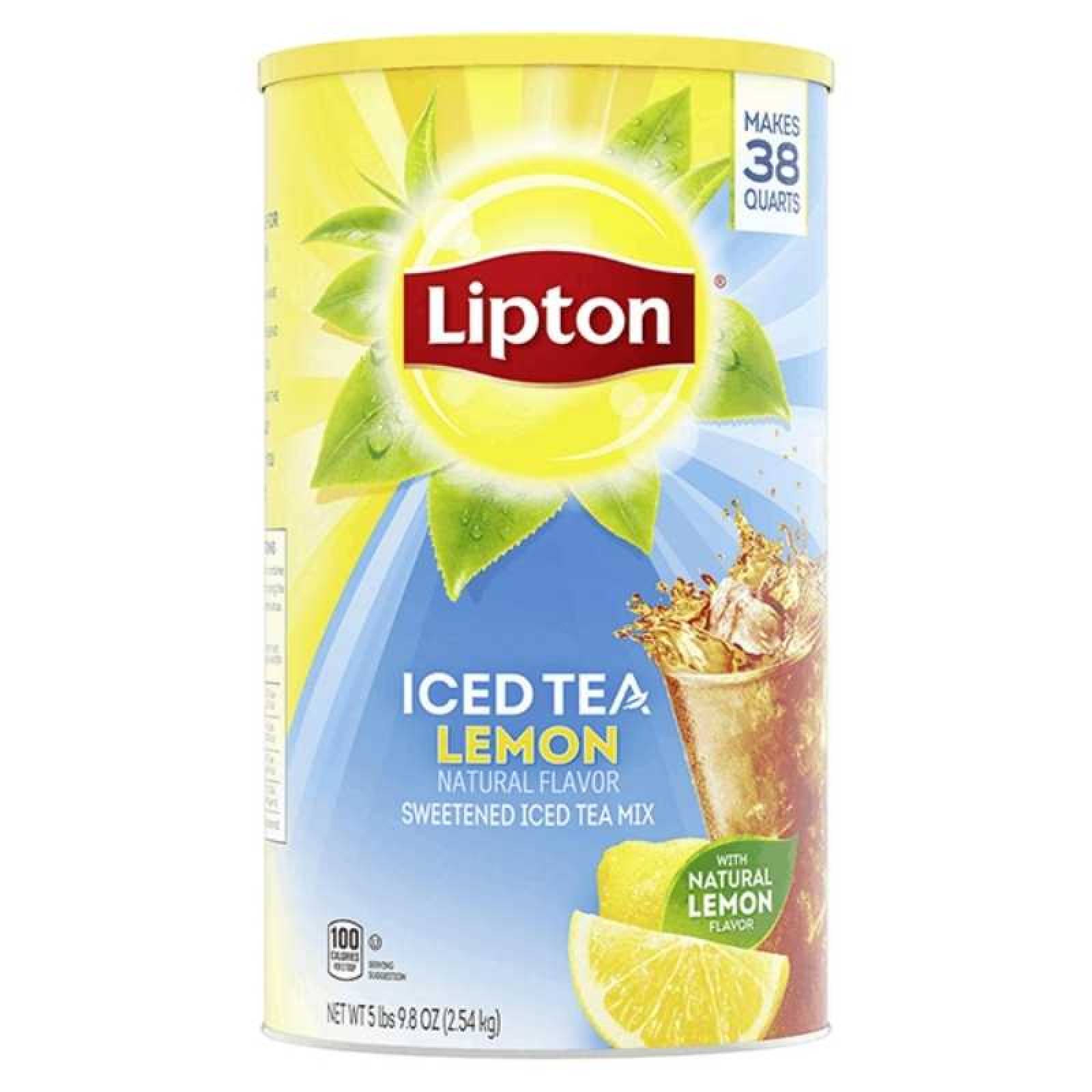 Polvo Para Té Helado Lipton Limón 2.5kg