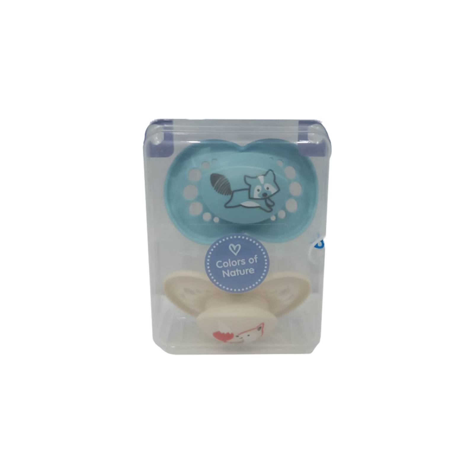 Chupón Mam Org Matte 2pz 6m+ Verde Beige