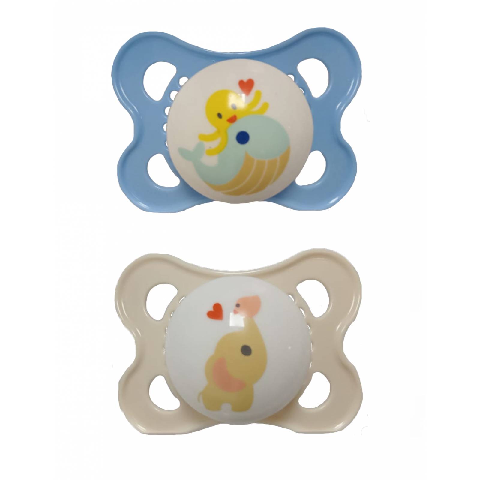 Chupón Mam Original 0-6m 2pz Ballena Bei
