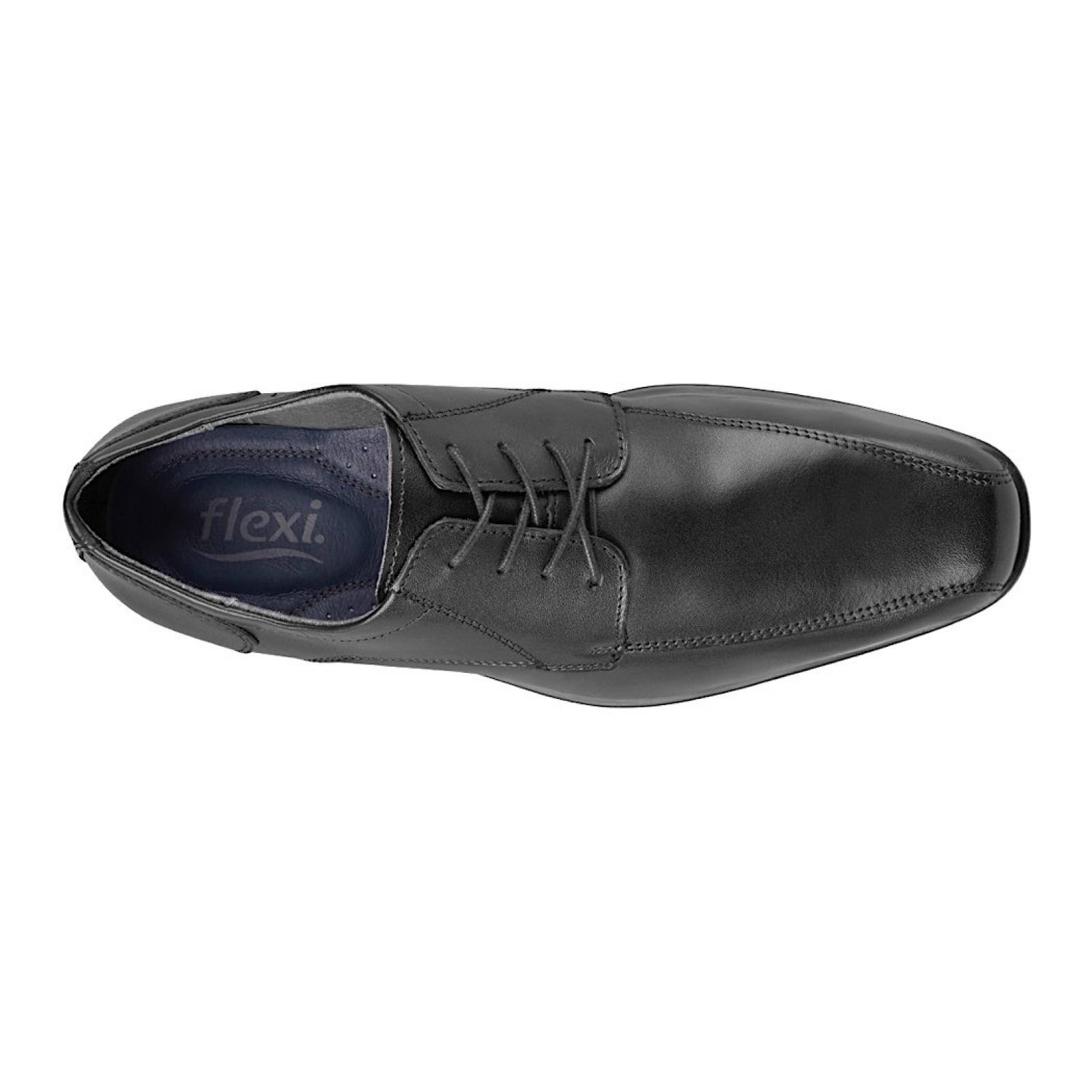 ZAPATOS PARA CABALLERO FLEXI 90702 PIEL NEGRO