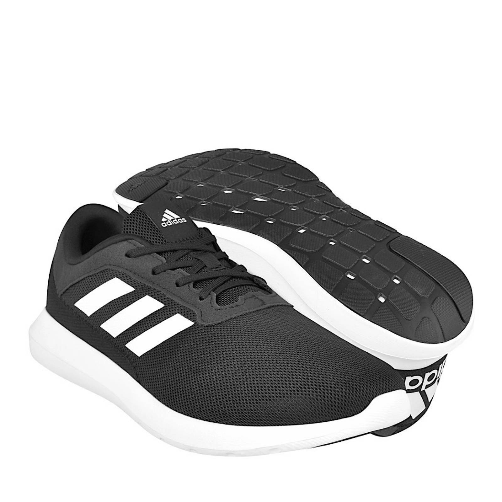 TENIS CORRER HOMBRE ADIDAS CORERACER FX3581 TEXTIL NGO