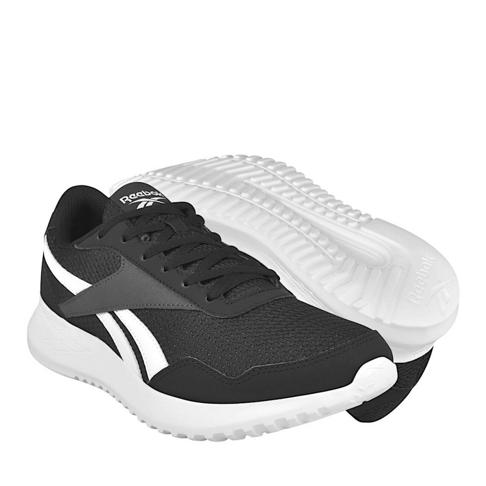 TENIS DEPORTIVOS HOMBRE REEBOK ENERGY FX1205 TEXTIL NEGRO