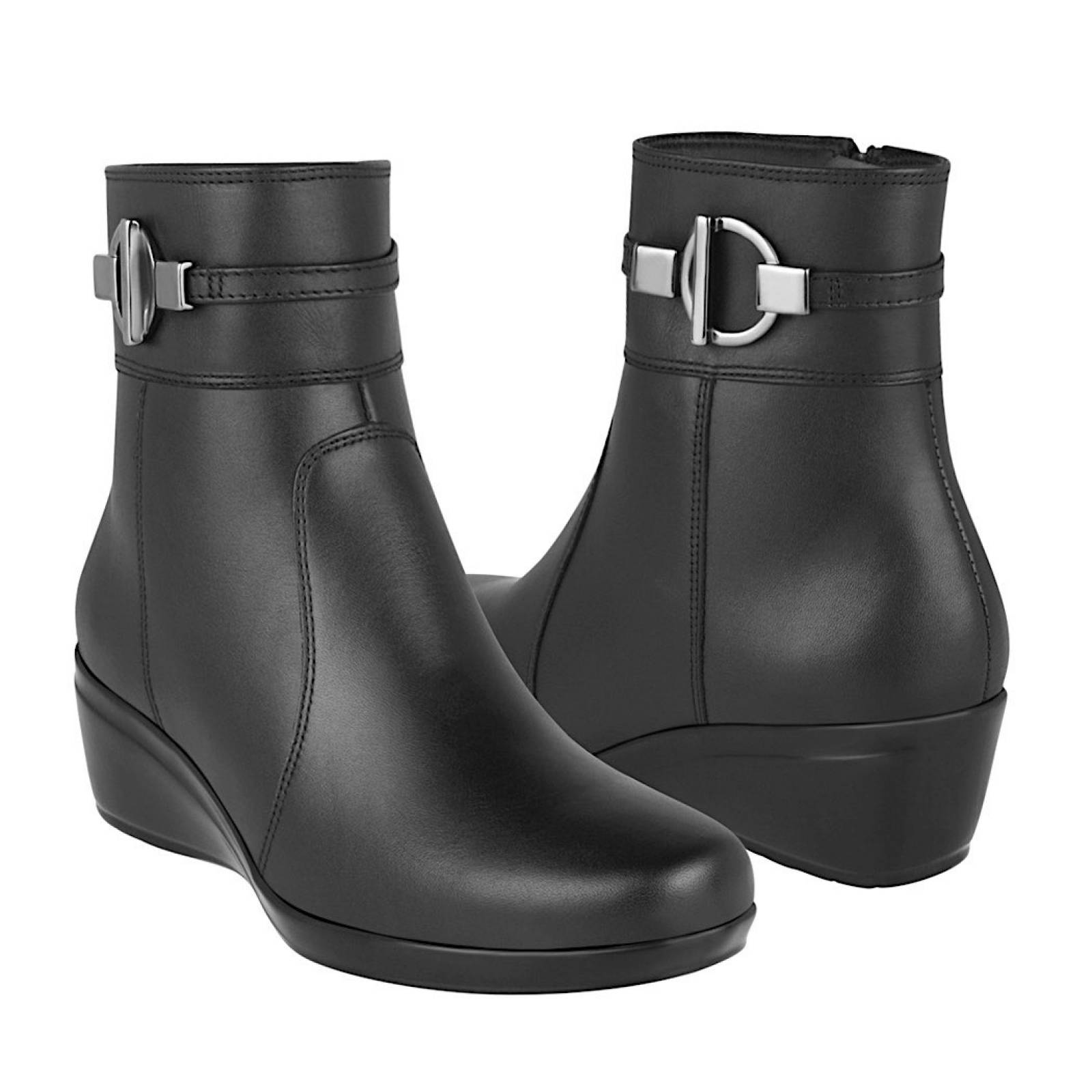 Botines dama flexi 45232 piel negro
