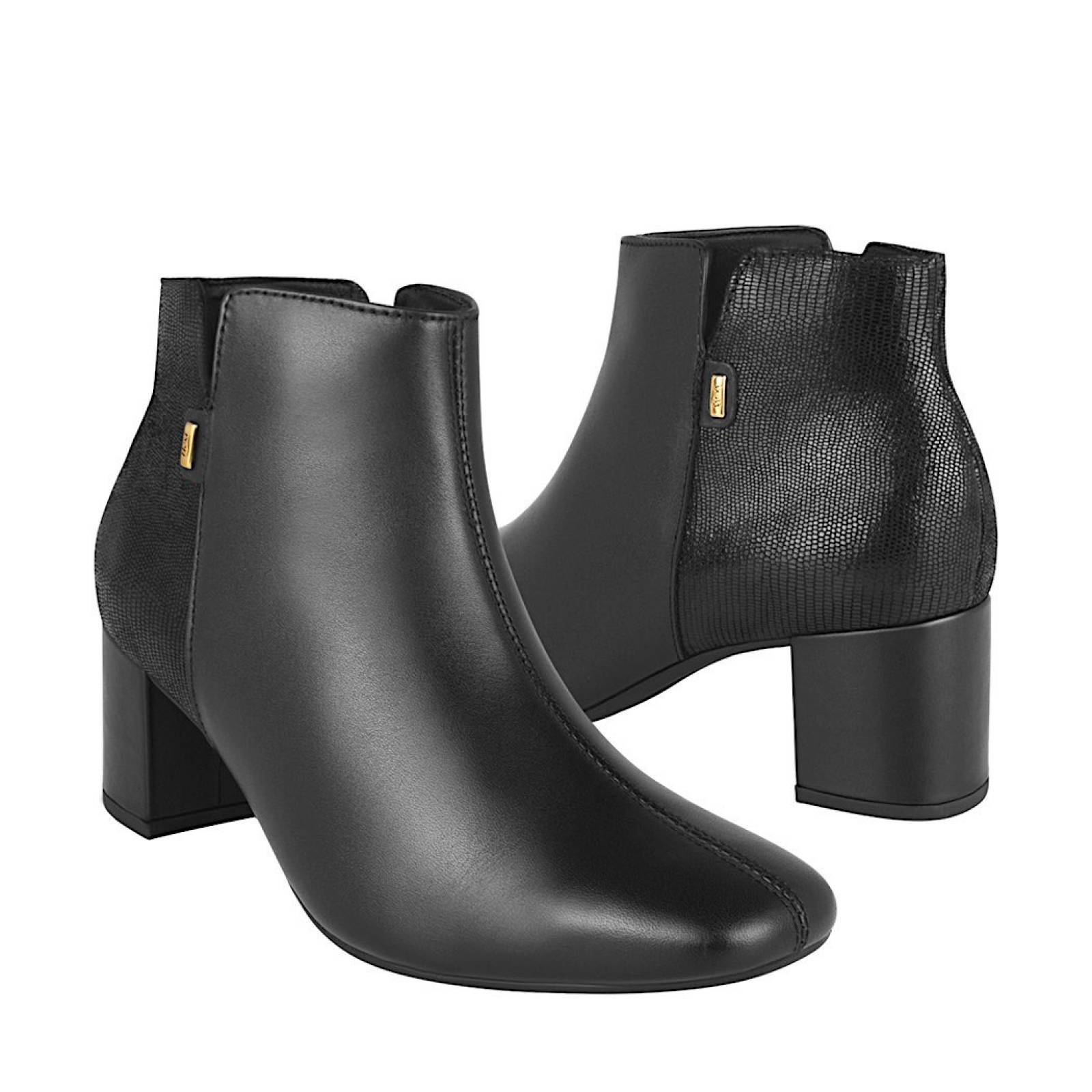 BOTINES DAMA FLEXI 119706 PIEL NEGRO