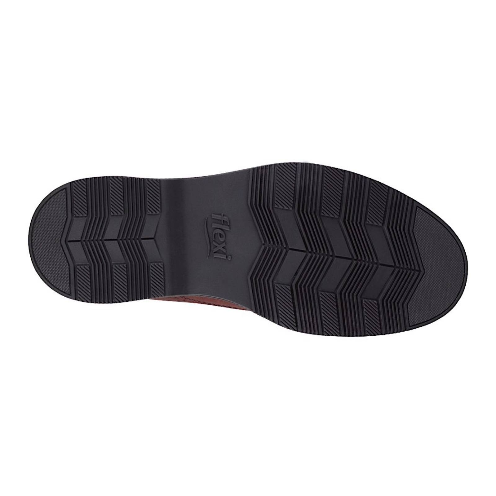 BOTINES CABALLERO FLEXI 412802 PIEL CAFÉ