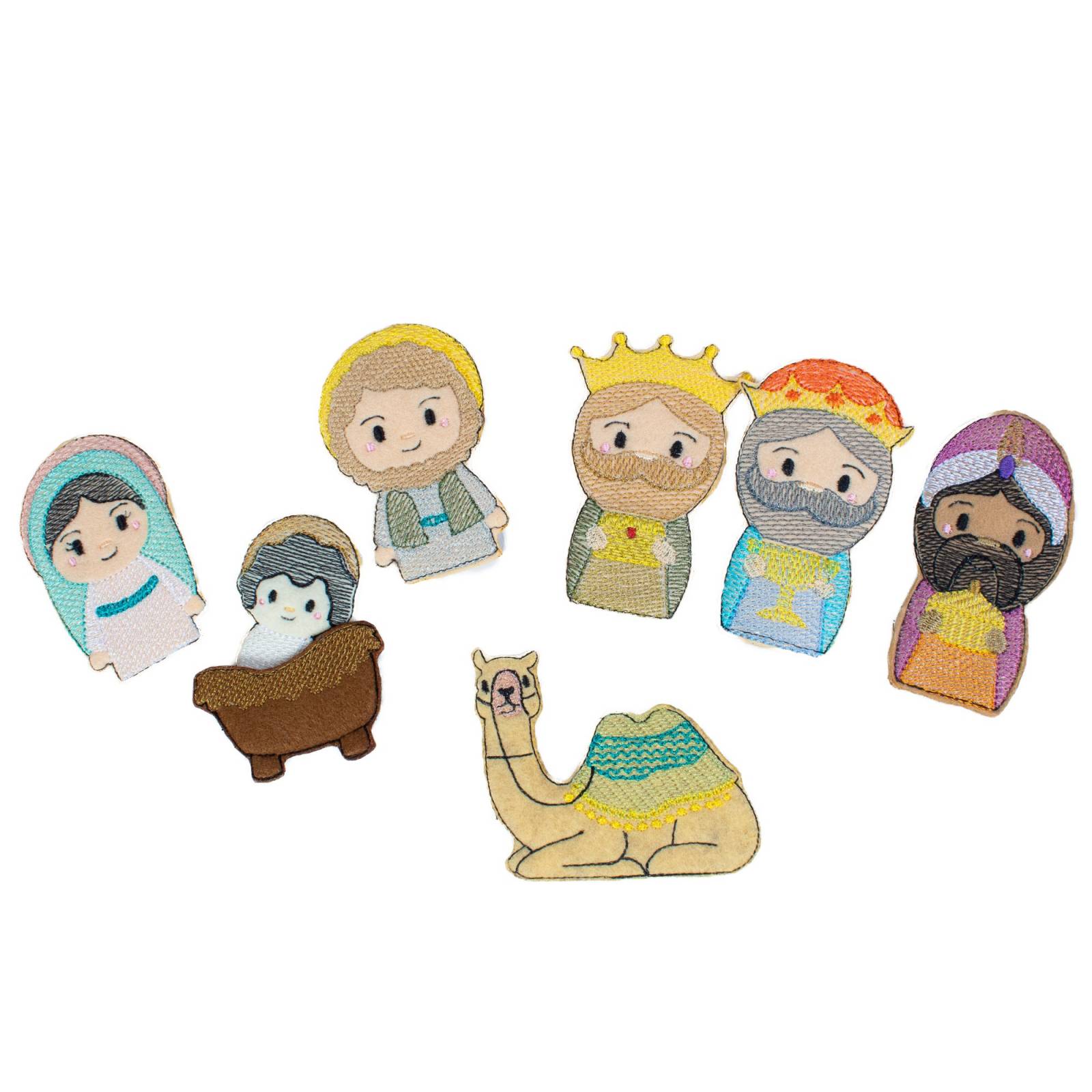 Titeres de dedo Nacimiento Niño Dios Pesebre