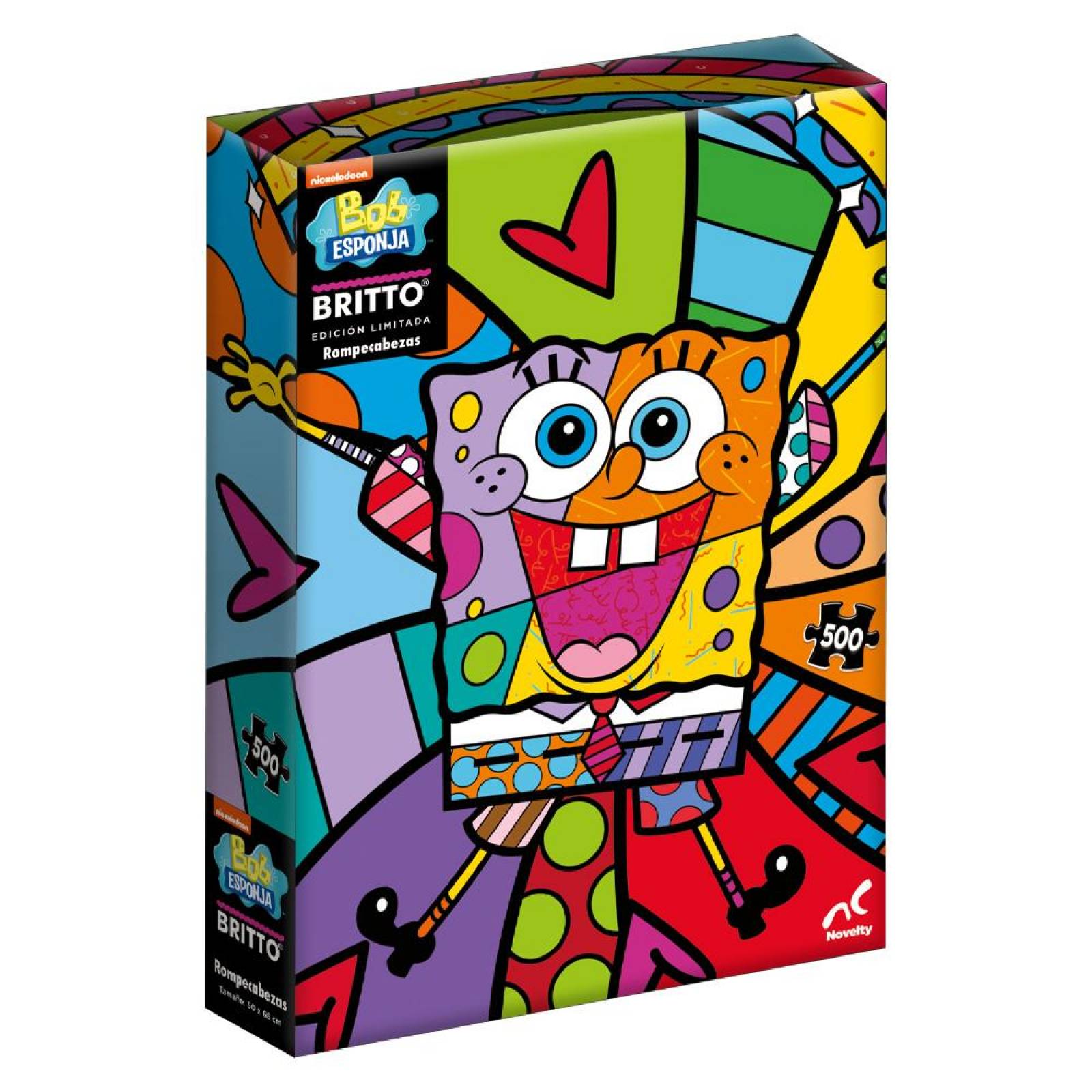 Rompecabezas Coleccionable 500 Piezas Bob Esponja