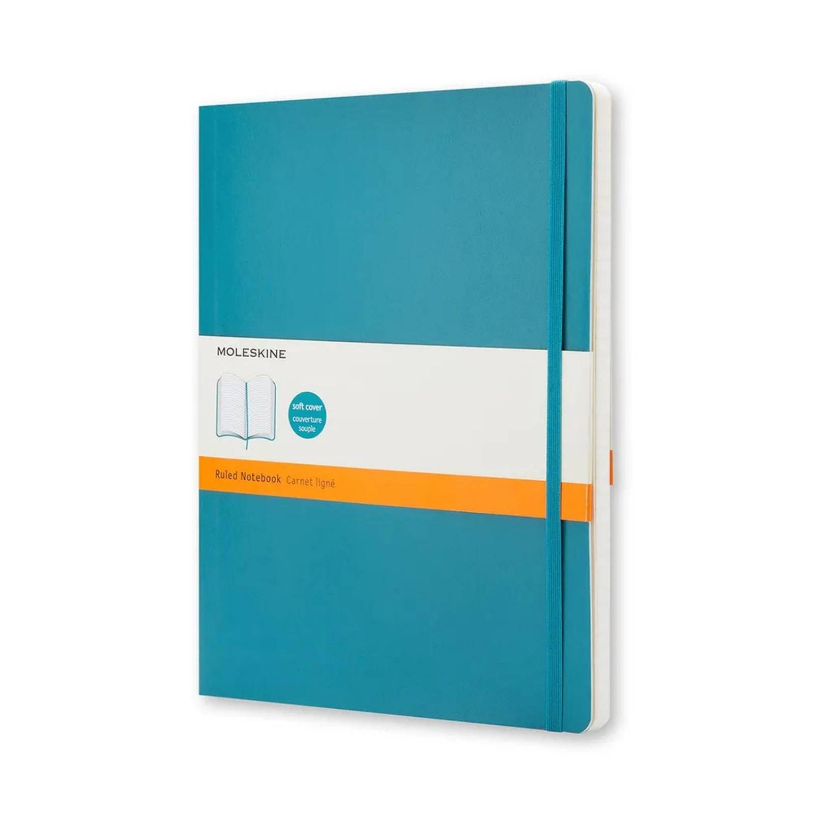 Libreta Clásica Color Aqua Hoja Rayada Pasta Suave