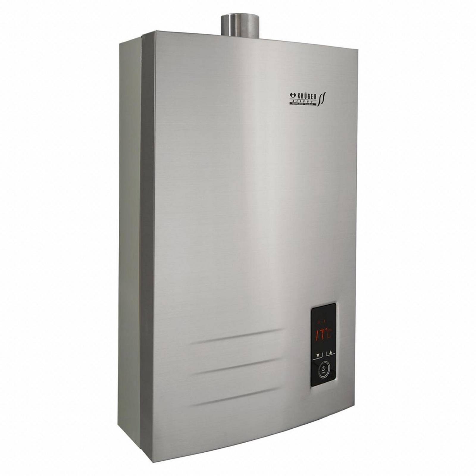 Calentador Boiler Instantáneo Modulante 20 Lts Gas Natural Silver