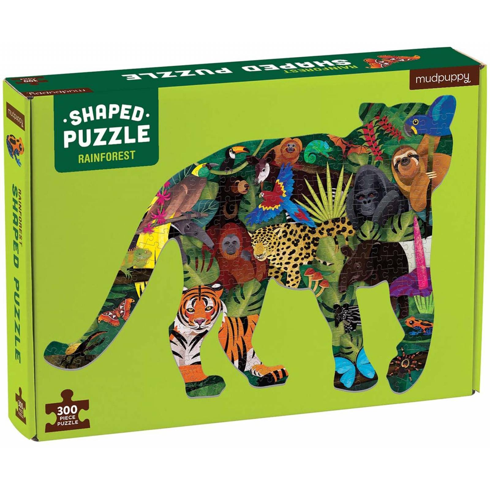 Rompecabezas Rainforest Shaped 300 Piezas Puzzle