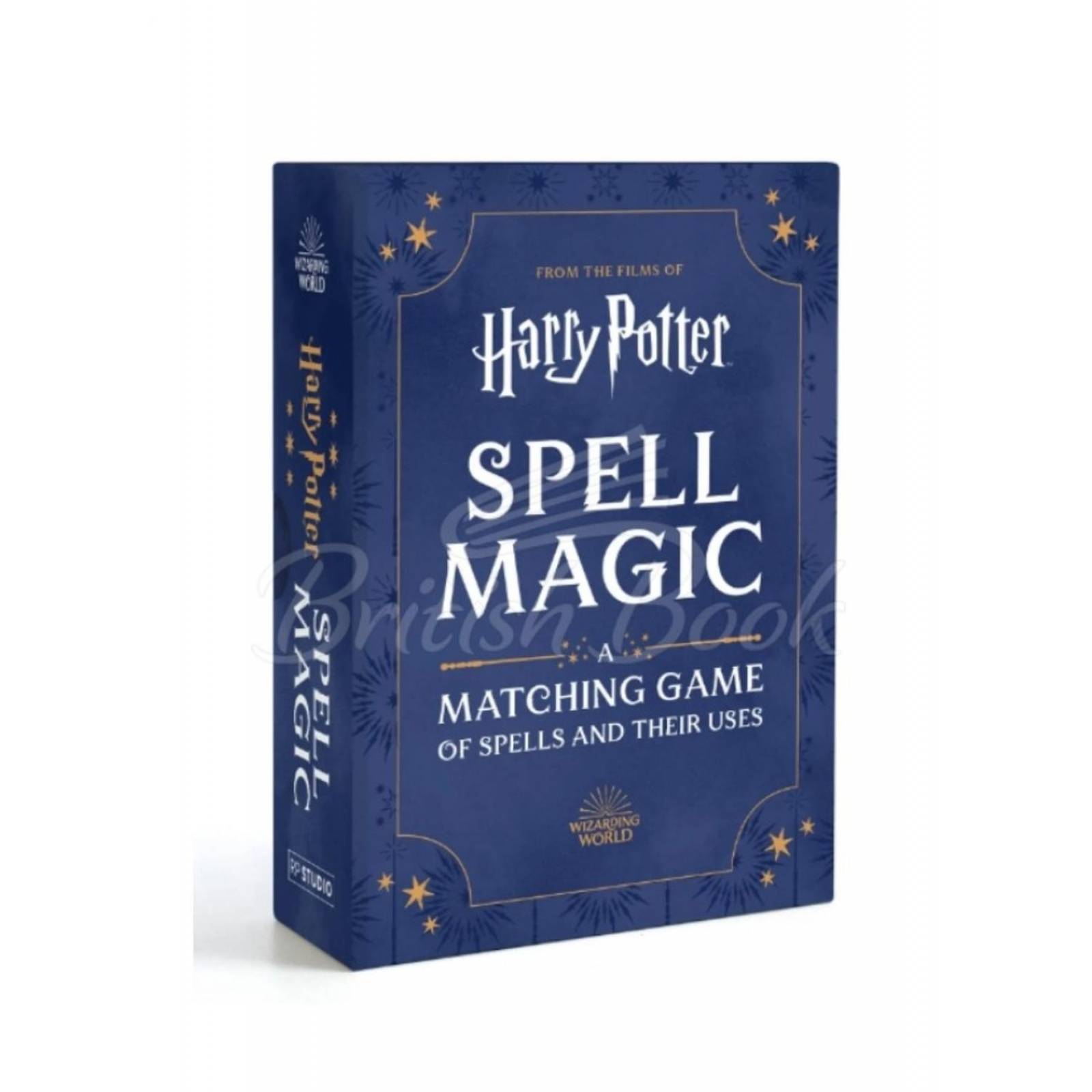 Harry Potter spell magic. A matching game of spells and their uses