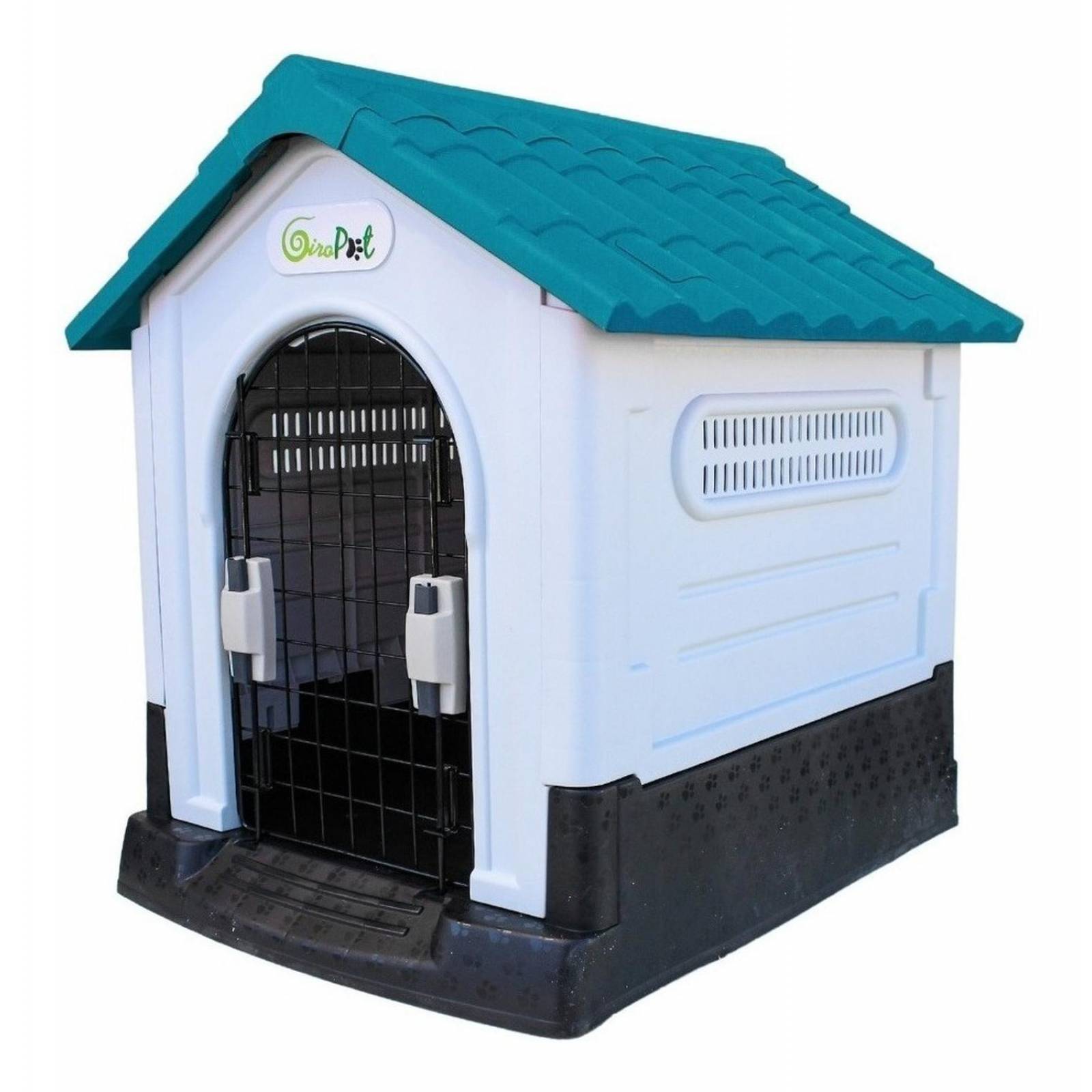 Casa Termica Para Perros Facil De Armar Y Guardar 63x66x50cm Azul Mediana