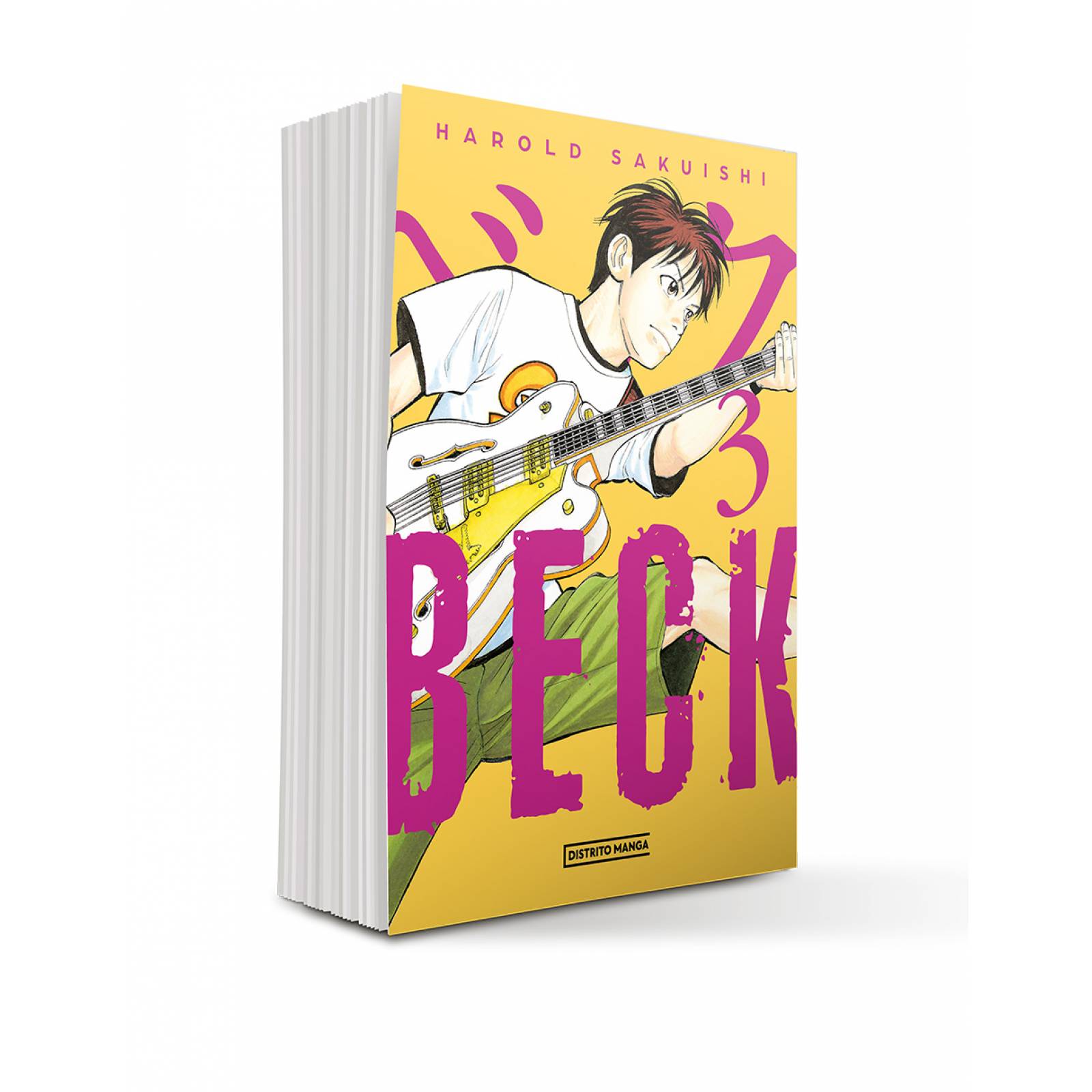 Libro BECK (edición kanzenban) 3 Distrito Manga