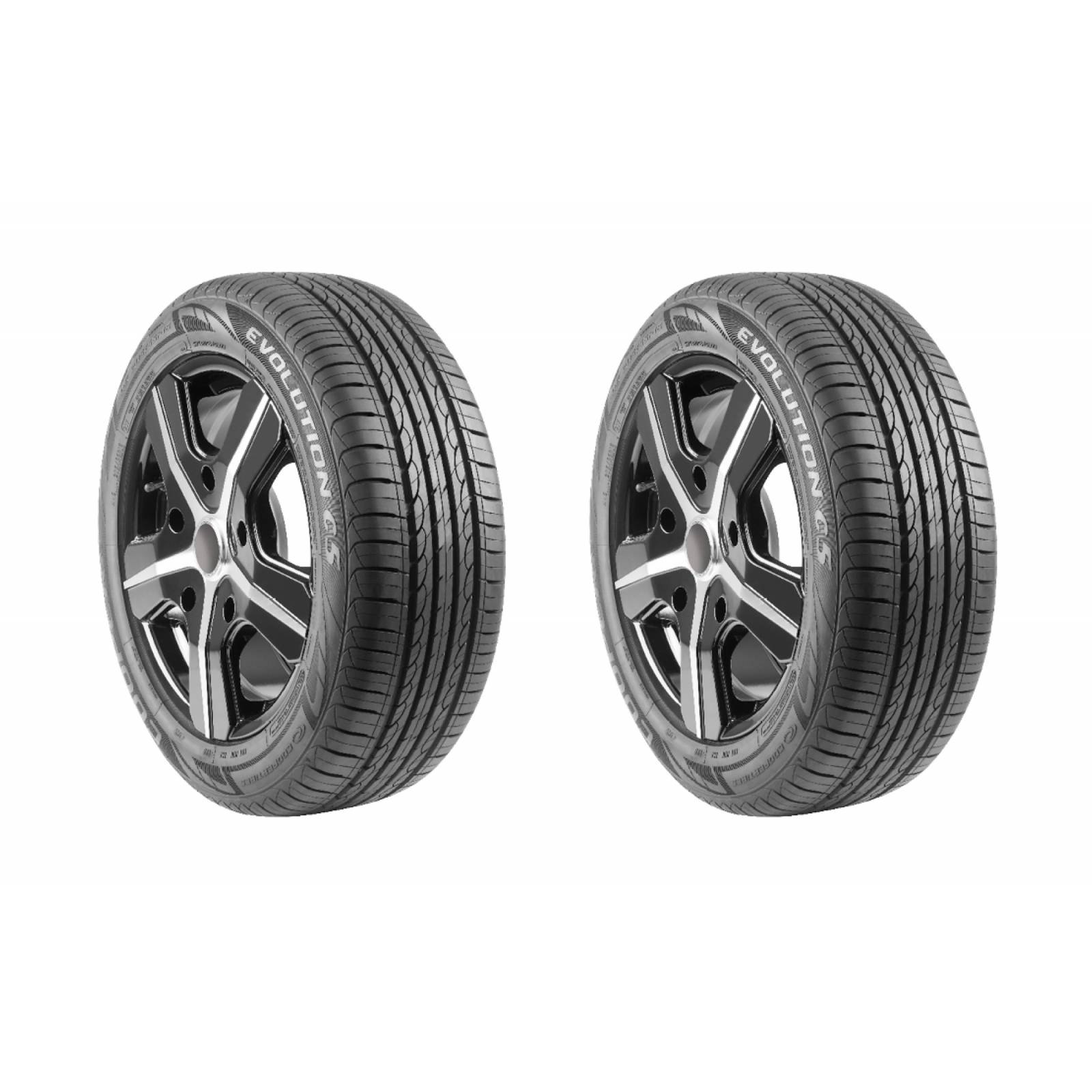 Paquete 2 llantas 185/60 r-15 84v evolution c5 cooper