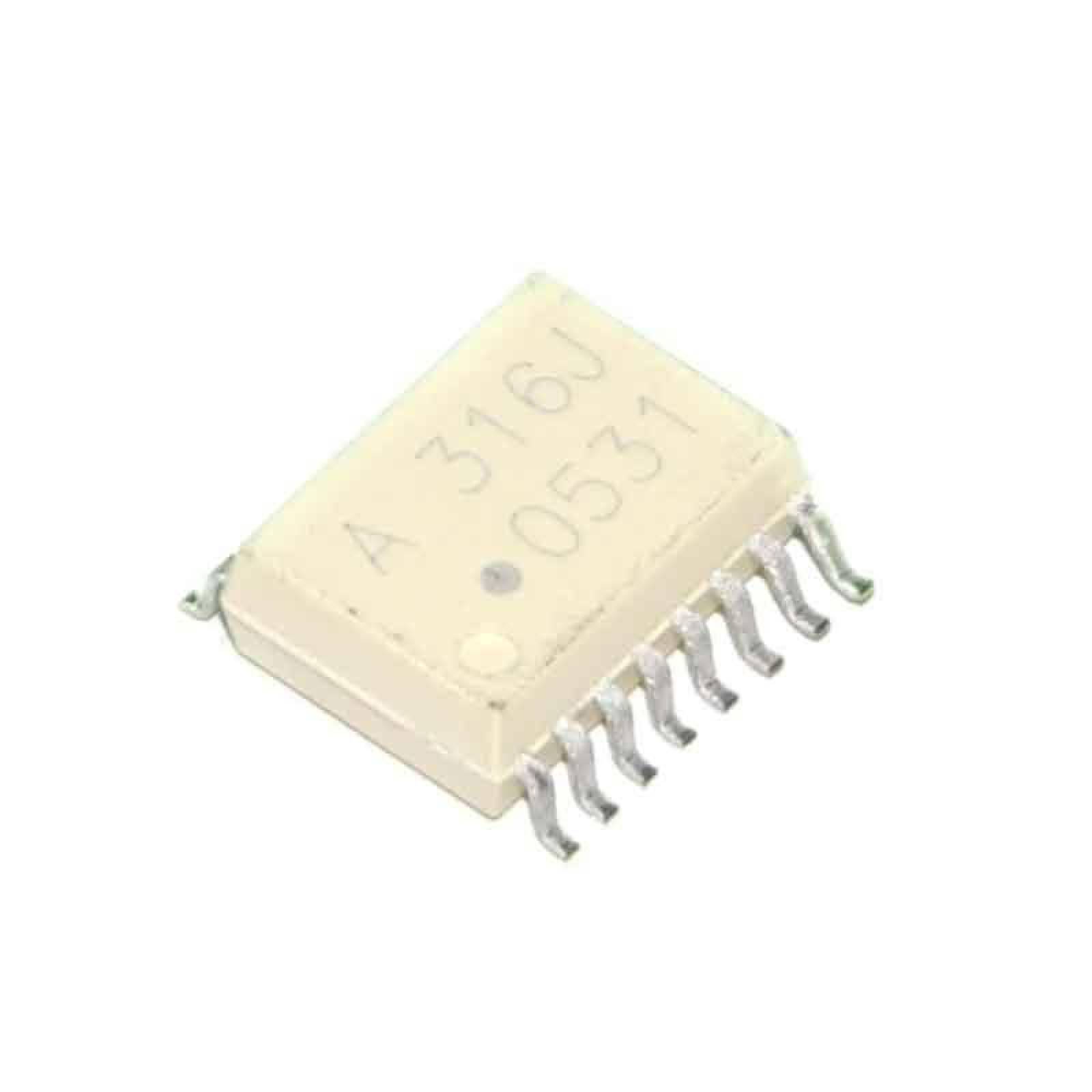 A316J/HCPL-316J Circuito Integrado Gate Drive Optocoupler Smd-16