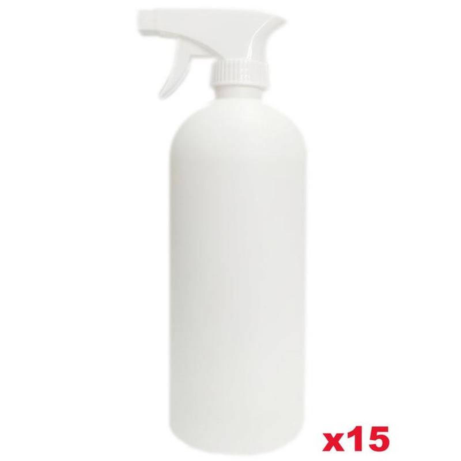 Botellas con Atomizador MXTAL-007 15 Pzs 1L Polietileno Rosca 28400 ...
