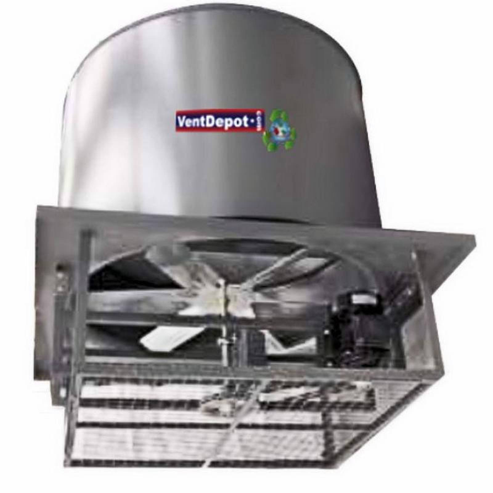 Turbo Extractor para Techo HVAC MXHYR-004-1 Aspas 39" Diámetro Acero ...