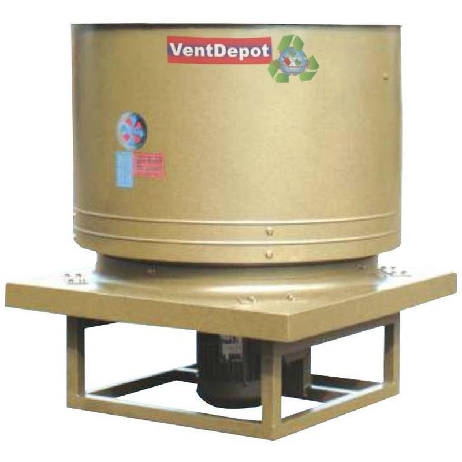 Extractor Axial para Techo MXRUD-001 6350CFM 10789m³hr 1,5HP 1760RPM ...
