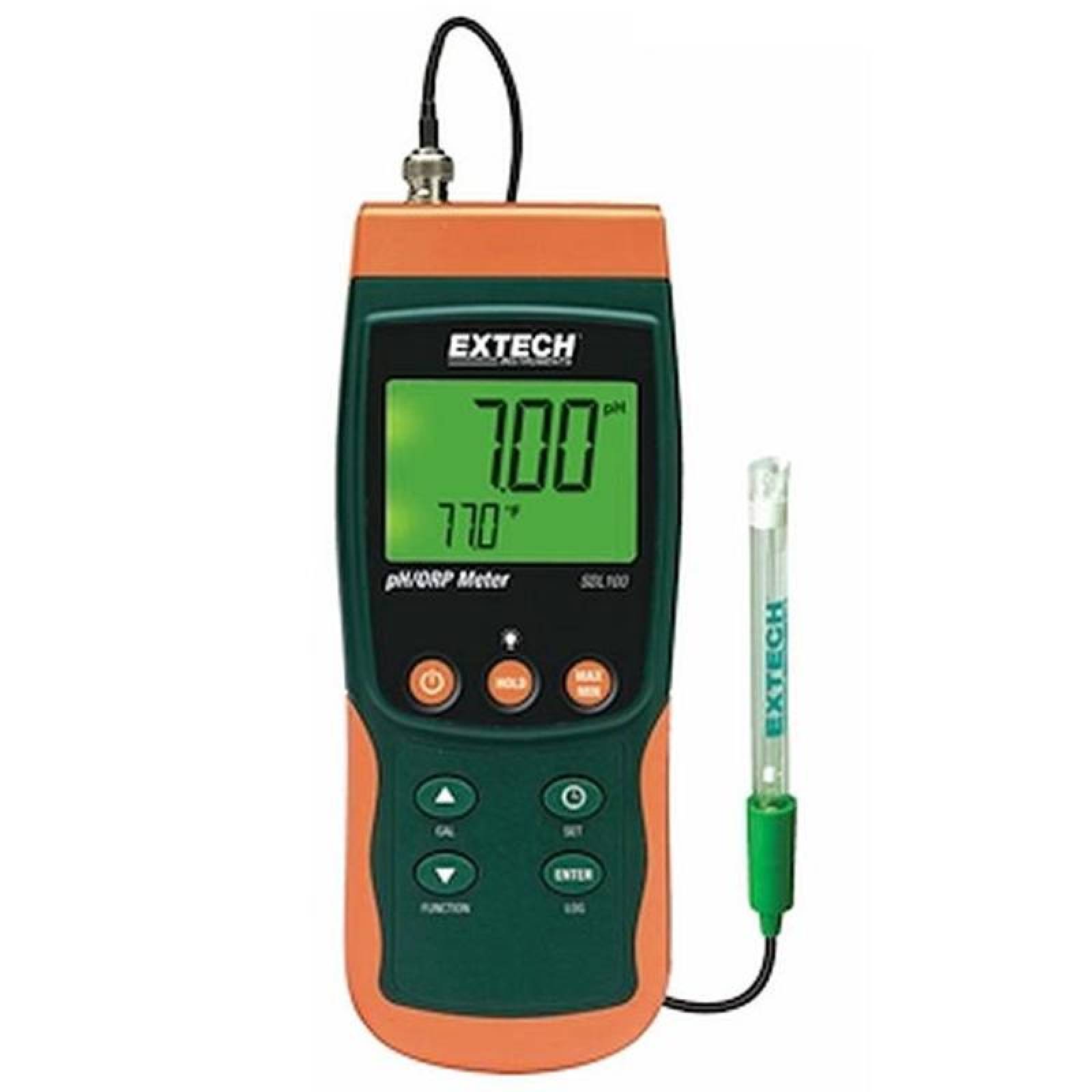 Medidores de pH Digital con Sensor, MXLGX-001-16, Escalas: 0.00 a 14.00pH, -1999 a 1999mV, Temp ...