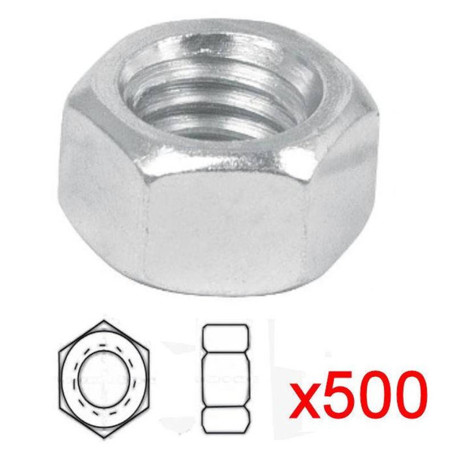 Rosca Hexagonal Tuerca Acero MXSTN-105 DiámetroT1 38" Ó 34,9 mm 8 Hilos ...