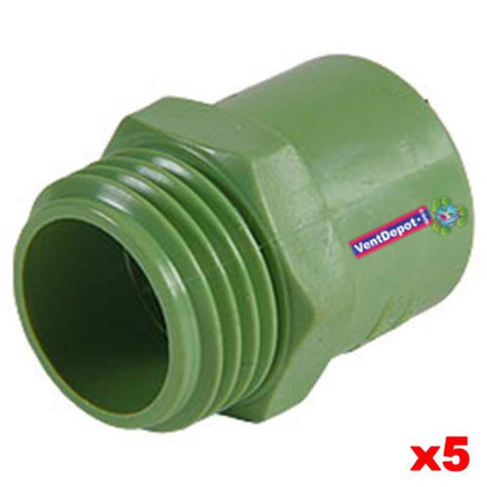 Conectores Roscados Fabrica MXENC-005 5 Pzas 34" Diámetro Conector ...