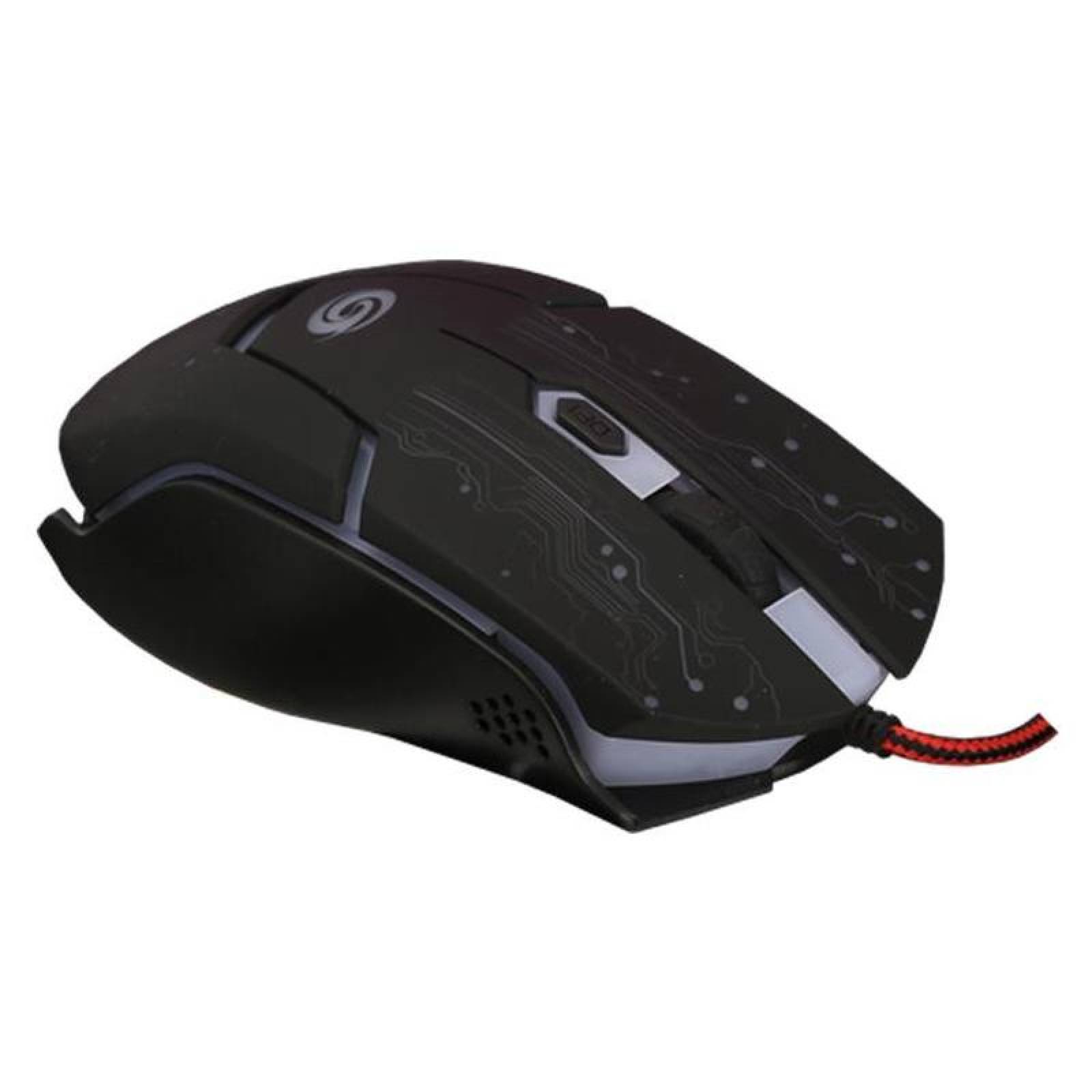 Ratón Gamer de 5 Botones MXEGO-001-10 Tipo 7D Alámbrico Negro 5 ...