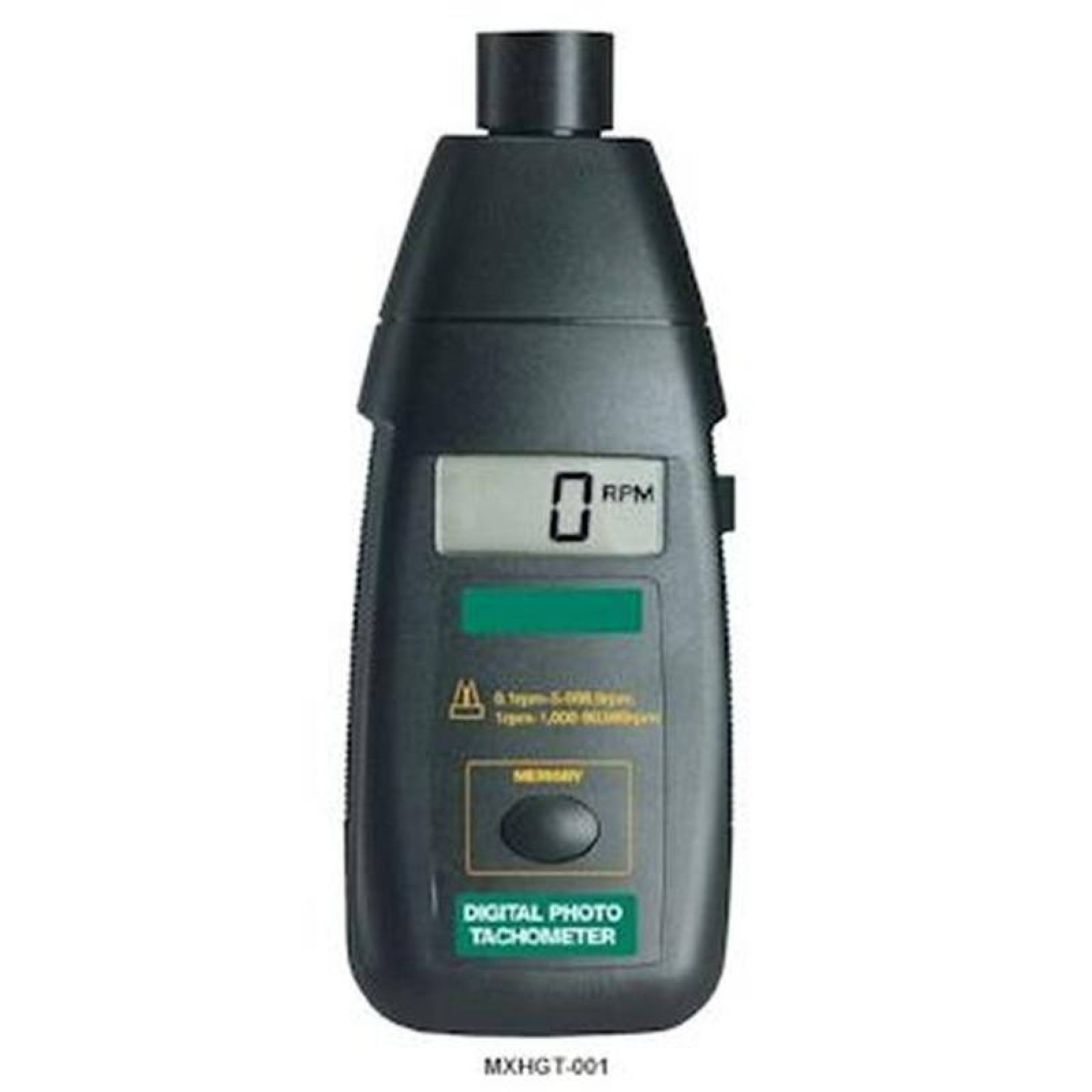 Tacometro Digital Industrial MXHGT-001-5 Rango 5 a 99999RPM Precisión ...