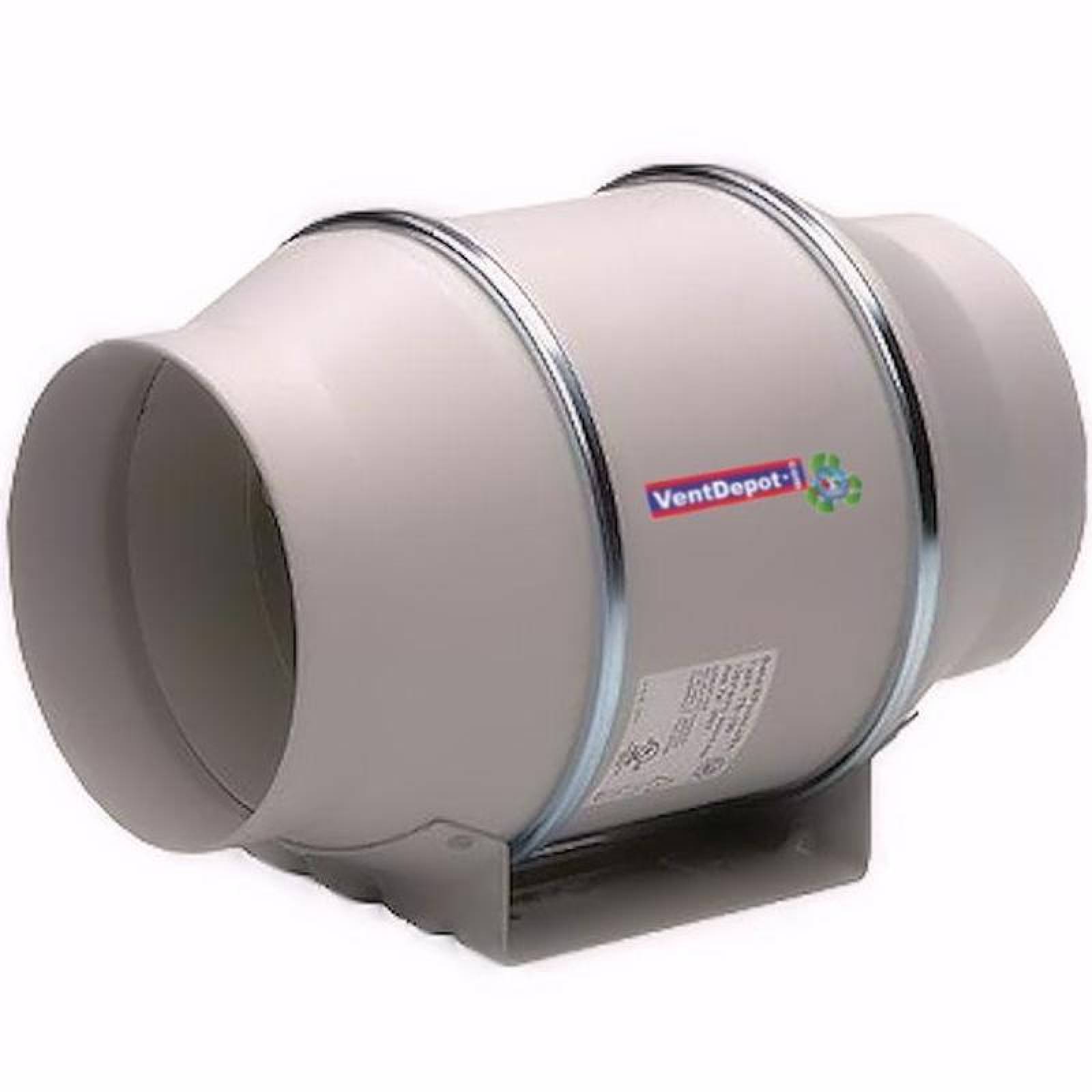 Extractor para Ducto de PVC, MXHXE-001-3, Ducto 4" Diámetro, 171m3/hr ...