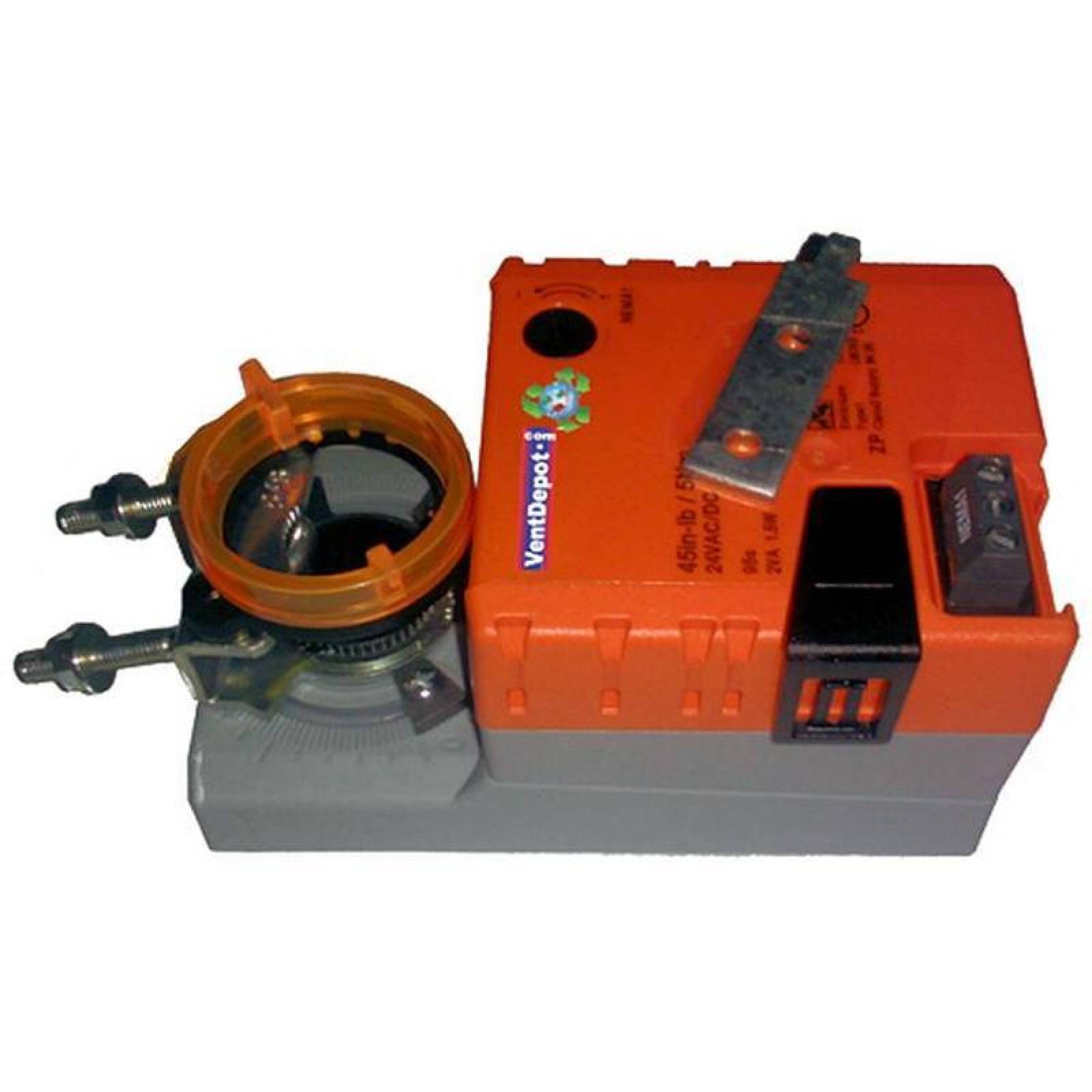 Actuador Electrico NOM MXPRO-001-17 24V 1,5W 60HZ Rotacion 0 a 95grado ...