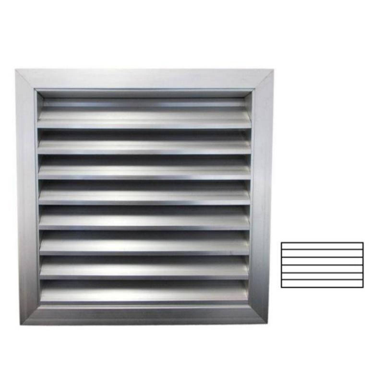 Fabricacion de Louver Comercial, MXALV-003-1, 30x24x2, base x altura x ...