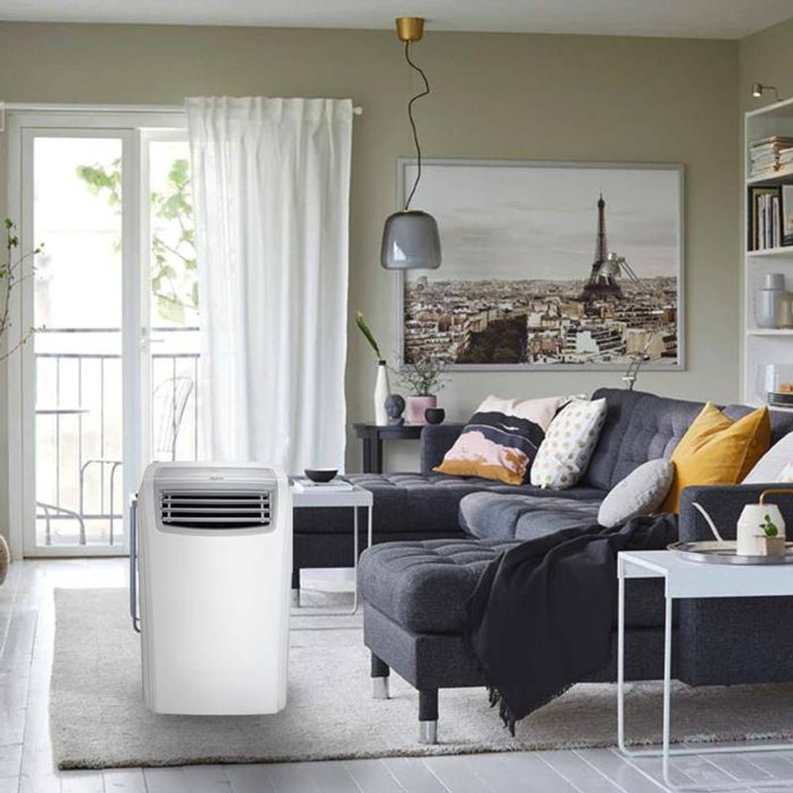 Aire AC Portatil Frio Calor MXFPT-001-10 12000BTU 1 Ton R410a Solo Frío ...