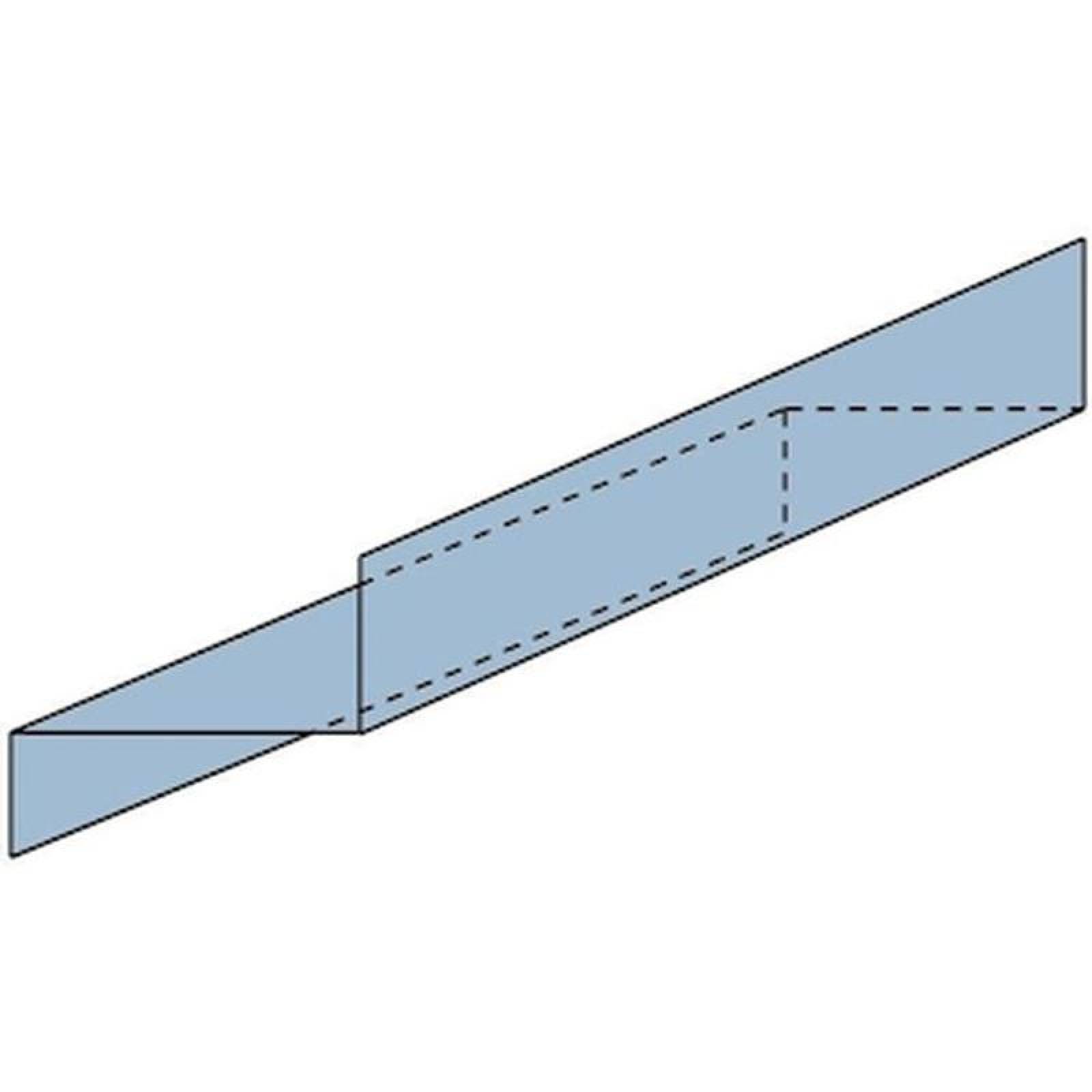 Louvers Metálicos para Ensamble, MXFXL-067, Perfil B, Marco Inferior ...