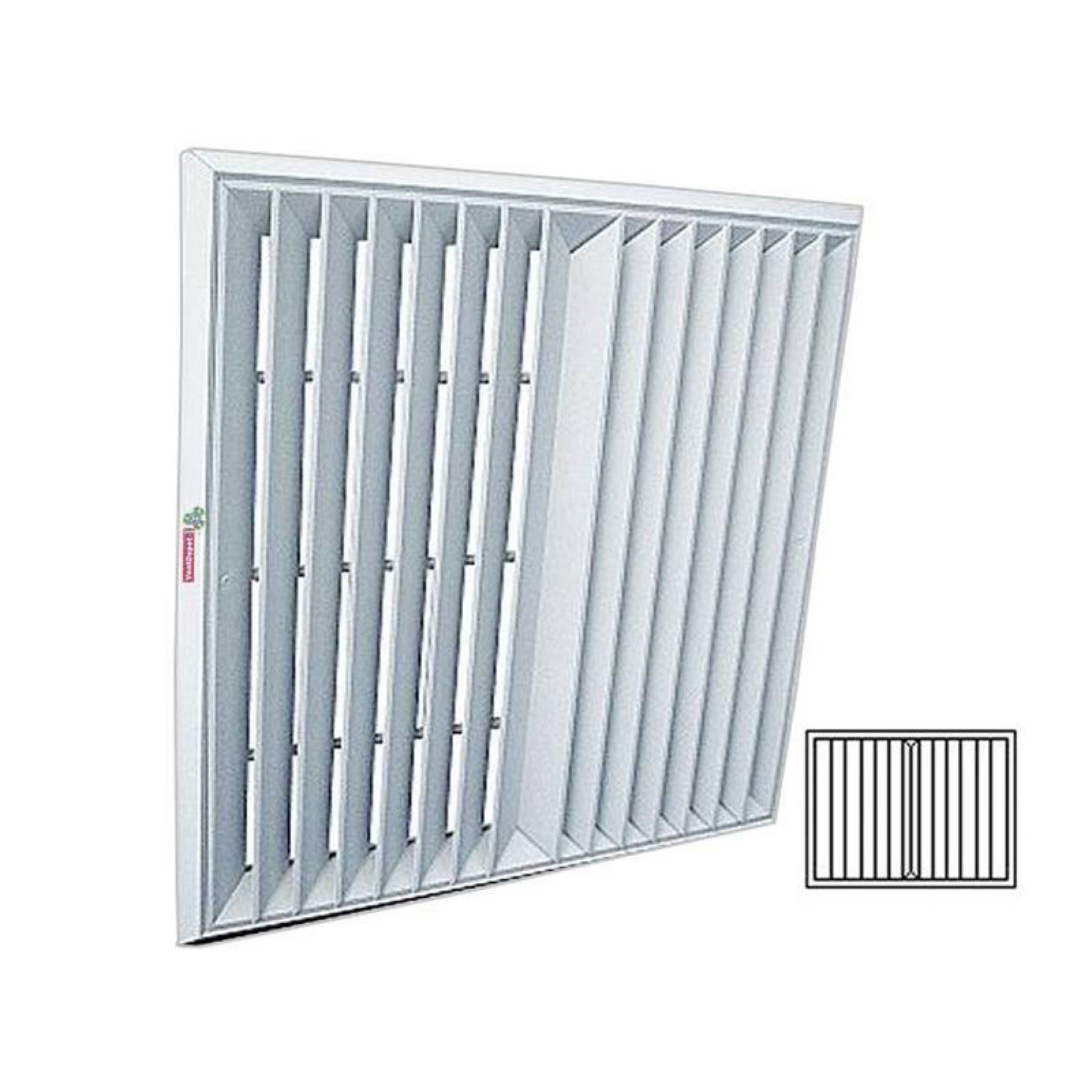 Rejilla Difusora de Aire, MXDB2-019, 18x9", 100% Aluminio, Blanco ...