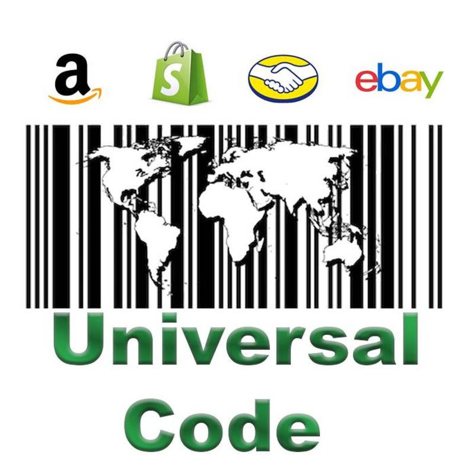 Códigos de Barras Globales GS1, MXQUP-016, 3000 Códigos Universales ...