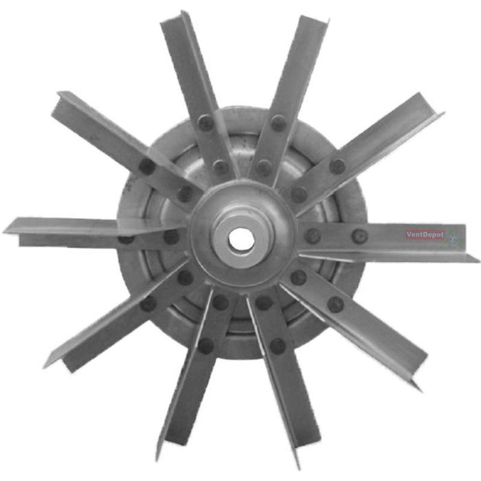 Aspas Metálicas Extracción Vent MXEBW-005-2 10 34" Diámetro 10" Altura ...