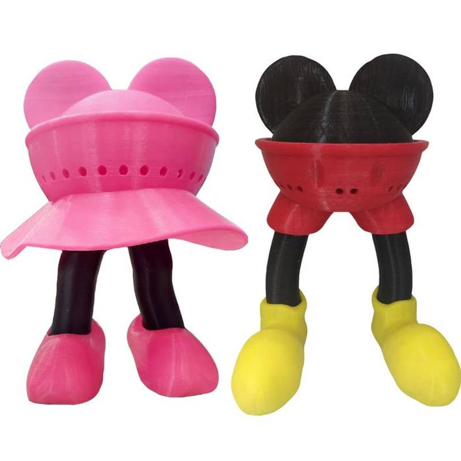 Base para Adorno Alexa Minnie MXMMM-002-5 2 Pares 22x23x15cm 1 Mickey 1 ...