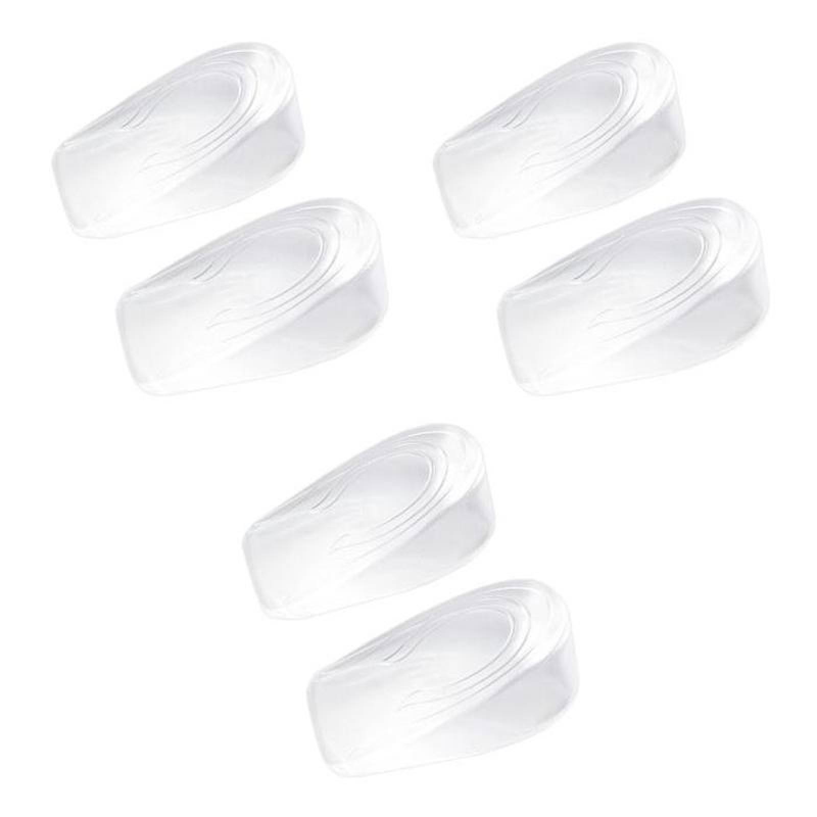 Platillas Diseño Innovador MXKYE-003-5 3 Pares Alto 3cm 9x6cm Gel ...