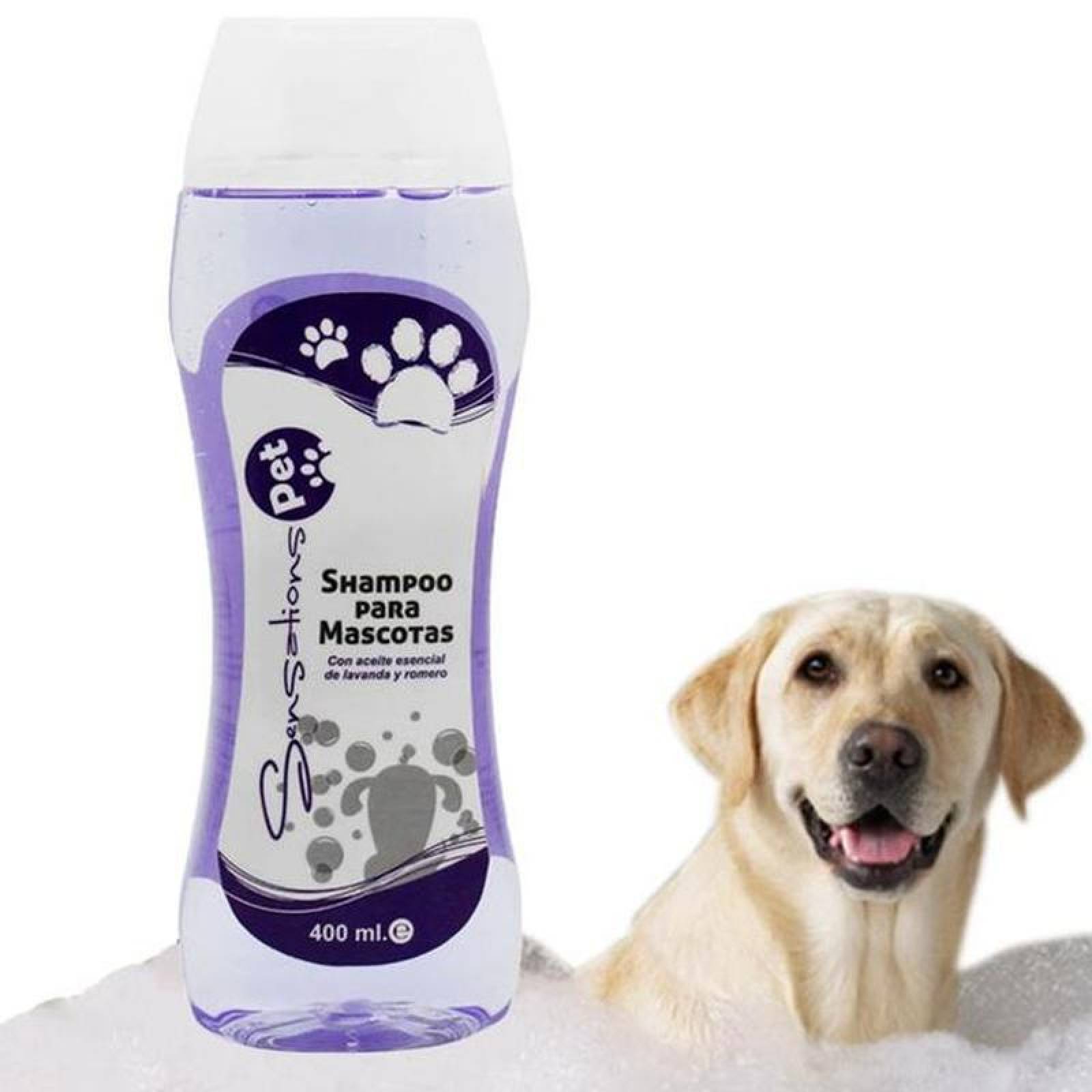 Shampoo Liquido para Mascotas MXFUF-001-5 400ml Lavanda Perros y Gatos ...