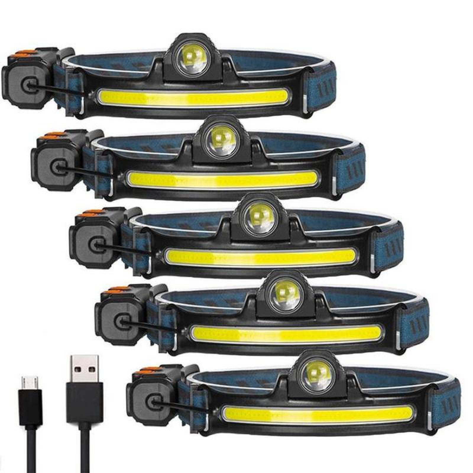 Lampara Linterna Contra el Agua LED MXAMG-005-6 5 Pzas 100m 1 LED Tipo ...
