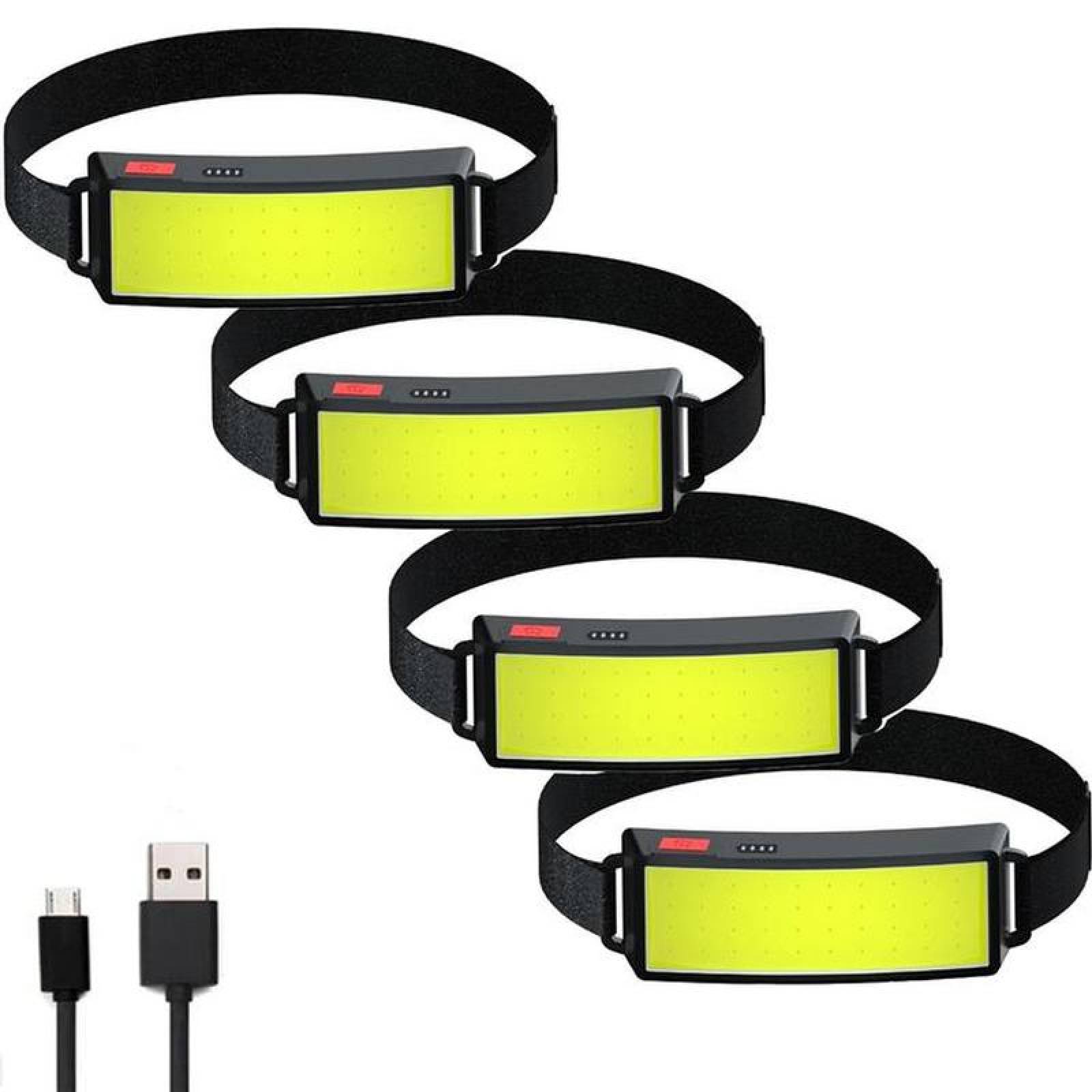 Linterna Recargable Contra el Agua MXMLH-004-6 4 Pzas 50m 1 LED Tipo ...