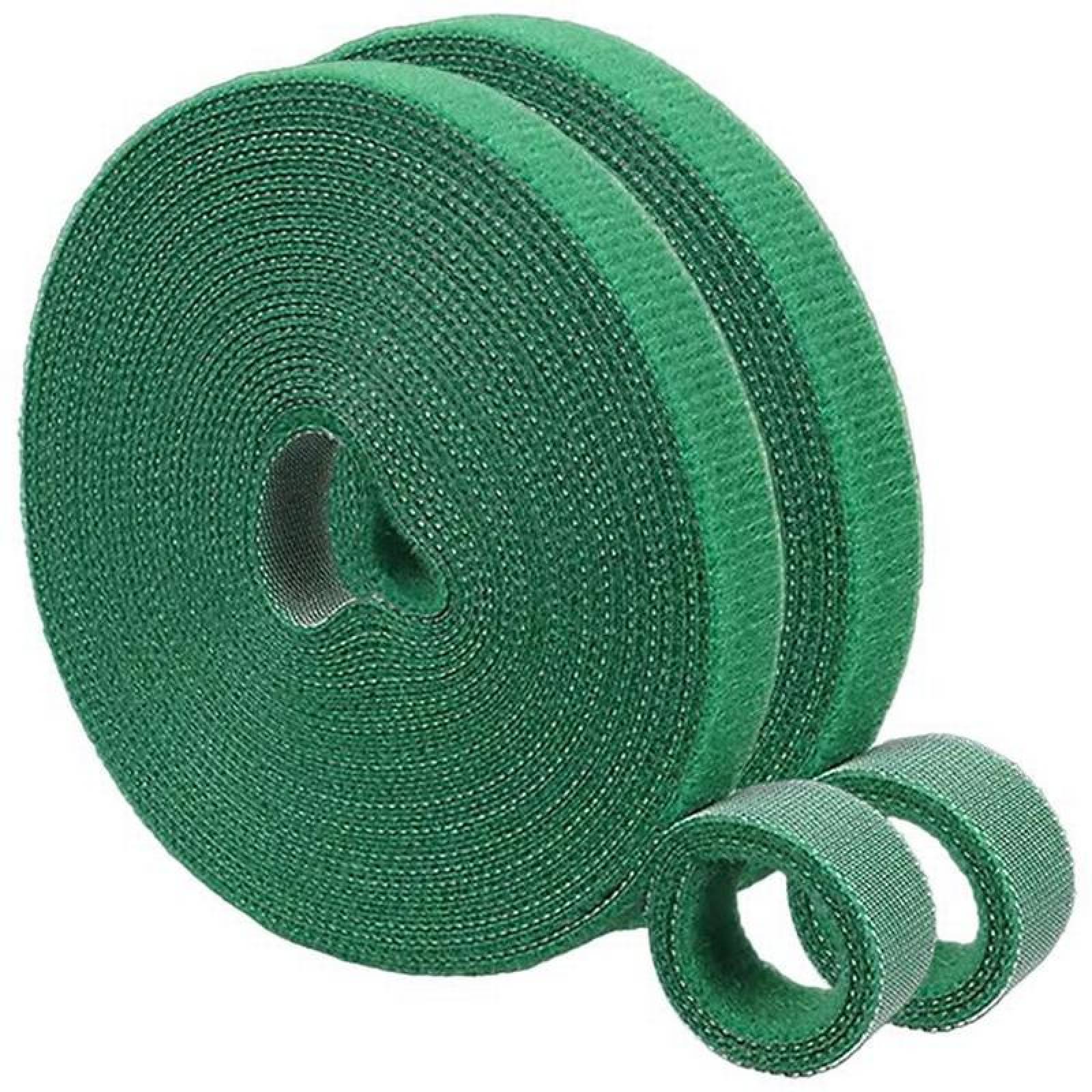 Cinta Organizadora Reversible MXGHL-002-3 2 pzas 5m 12mm Verde Rollo ...