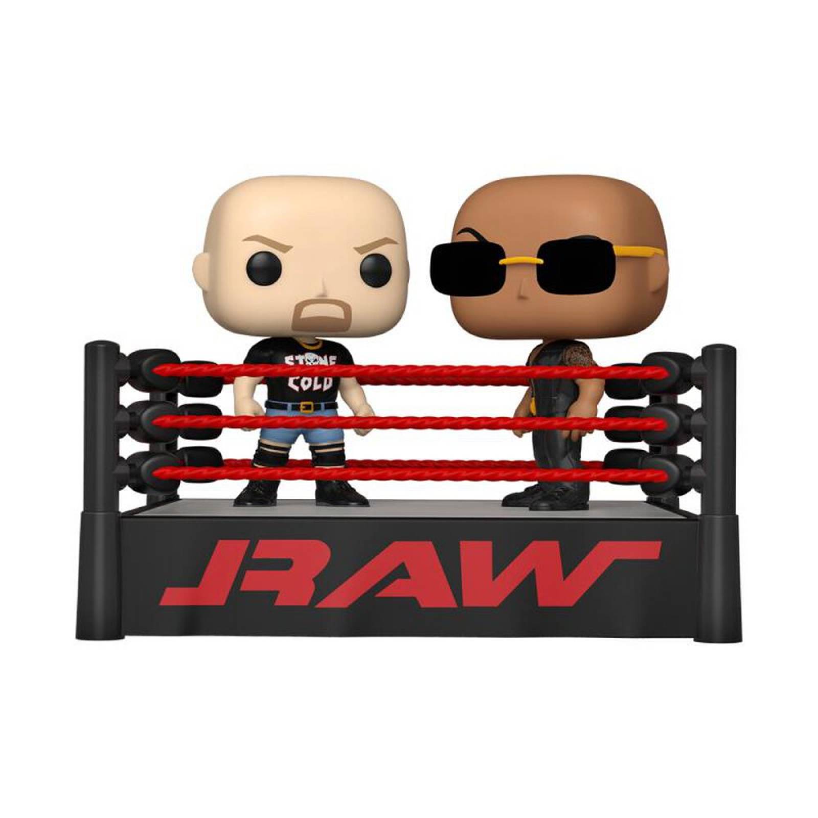 POP Moment: WWE - The Rock vs Stone Cold in Wrestling Ring