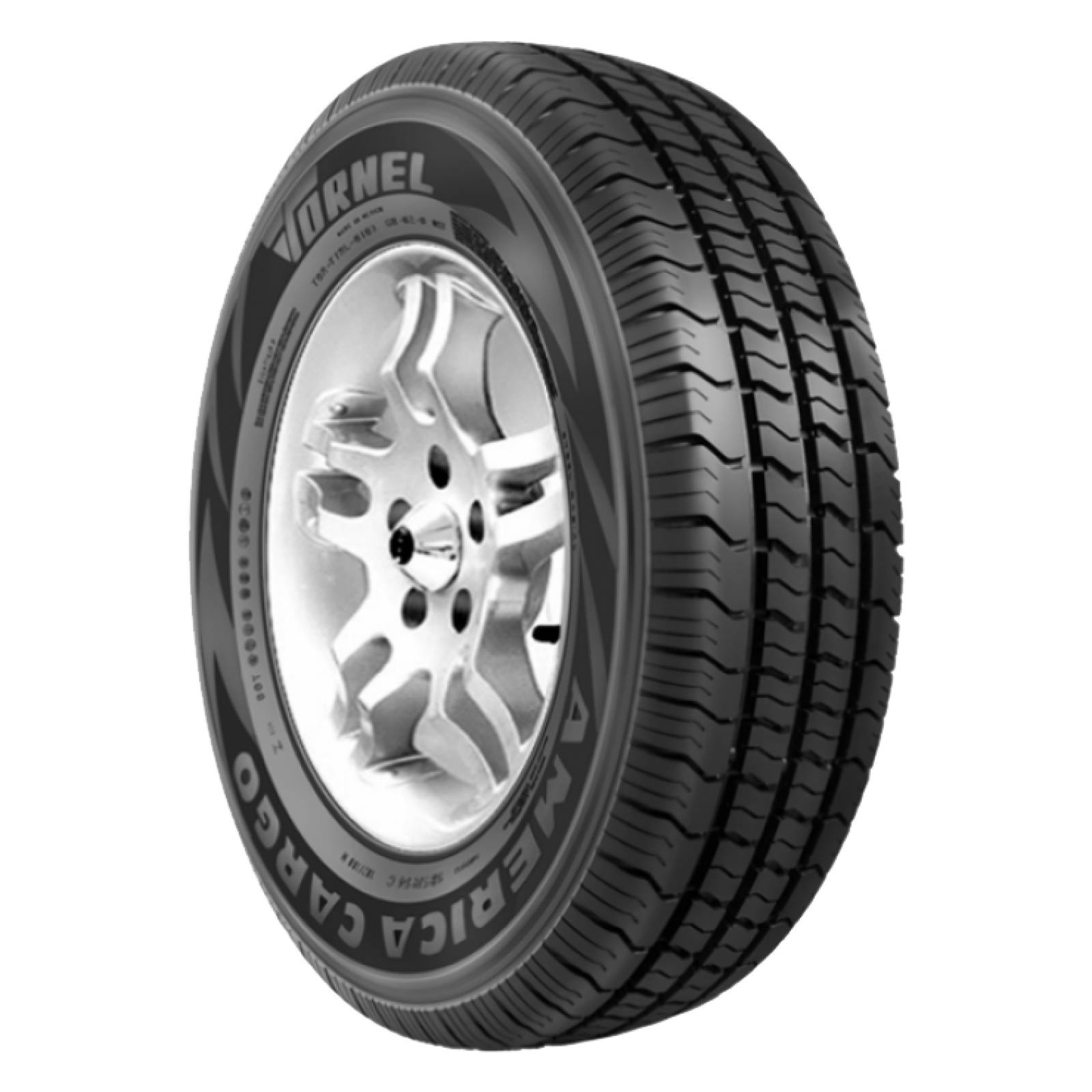 Llanta 195r15 8pr Tornel Amercia Cargo 107q