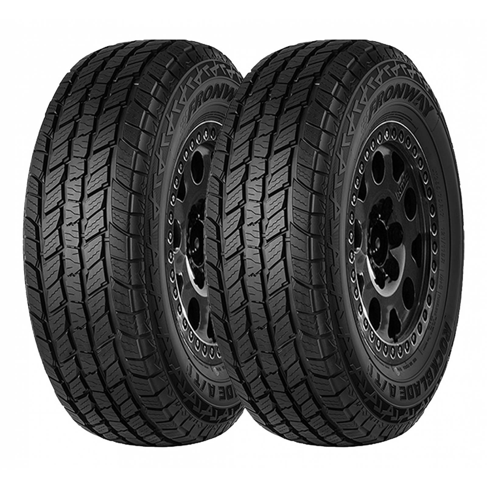 PAQUETE DE 2 LLANTAS 31X10.50r15 Lt Fronway Rockblade A/t 109s