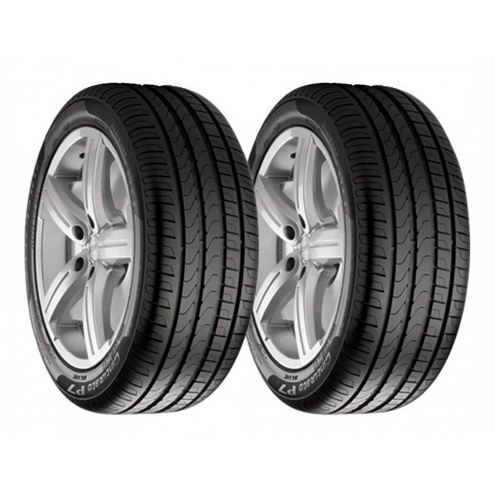 PAQUETE DE 2 LLANTAS 225/45r17 Pirelli P7 Cinturato 91y Audi