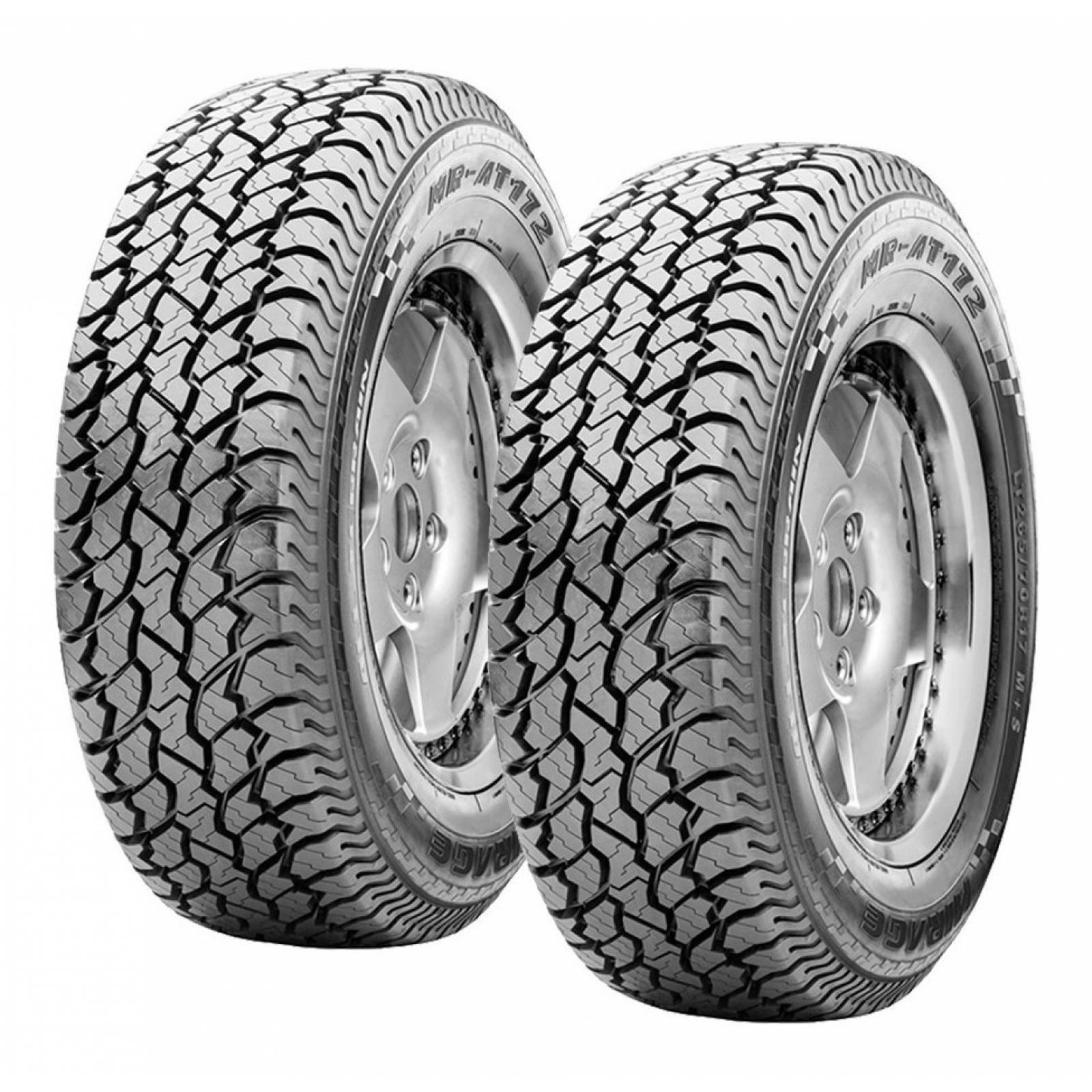 PAQUETE DE 2 LLANTAS 265/75r16 Lt 10c Mirage Mr-at172 123/120r