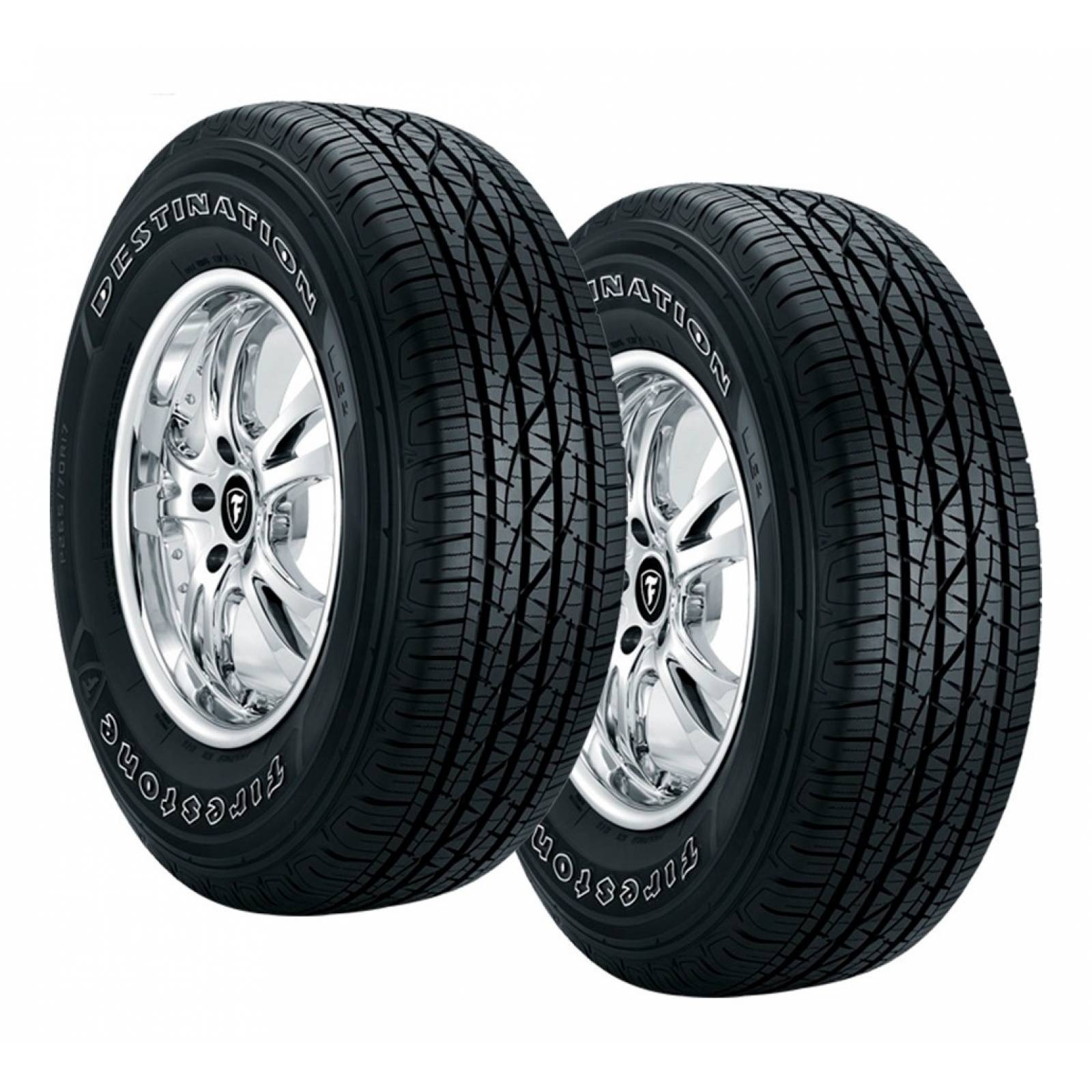 PAQUETE DE 2 LLANTAS 225/60r17 Firestone Destination Le2 99t