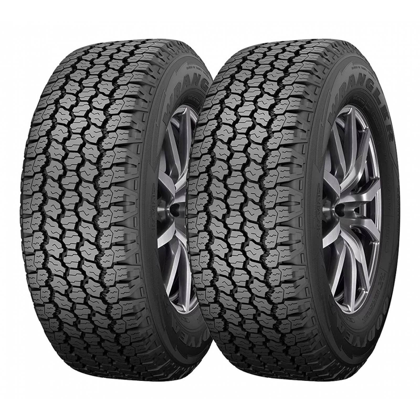 2 LLANTAS 31X10.50r15 Lt Goodyear Wrangler Adventure 109s